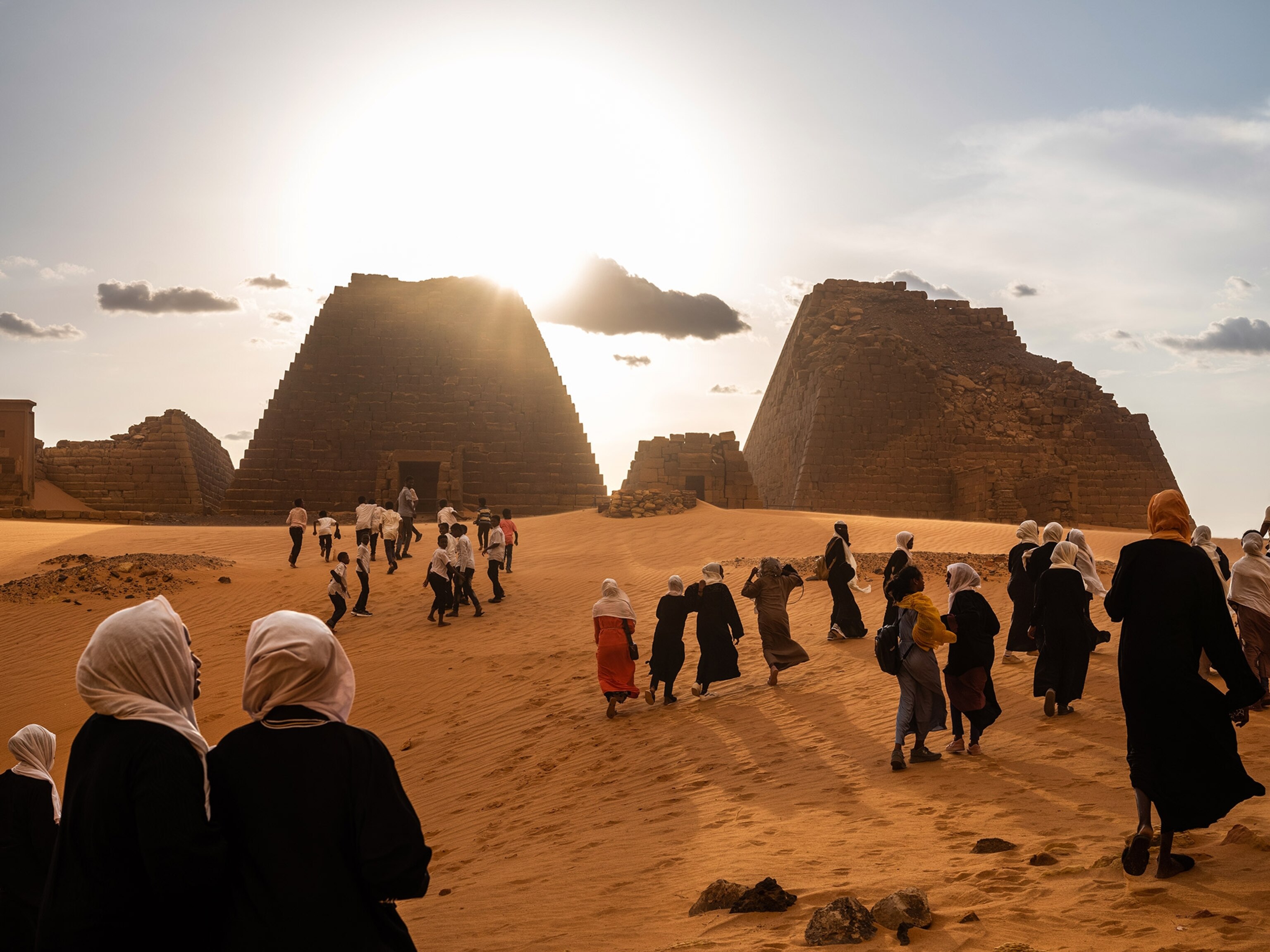 These mighty pyramids were built by one of Africa’s earliest civilizations