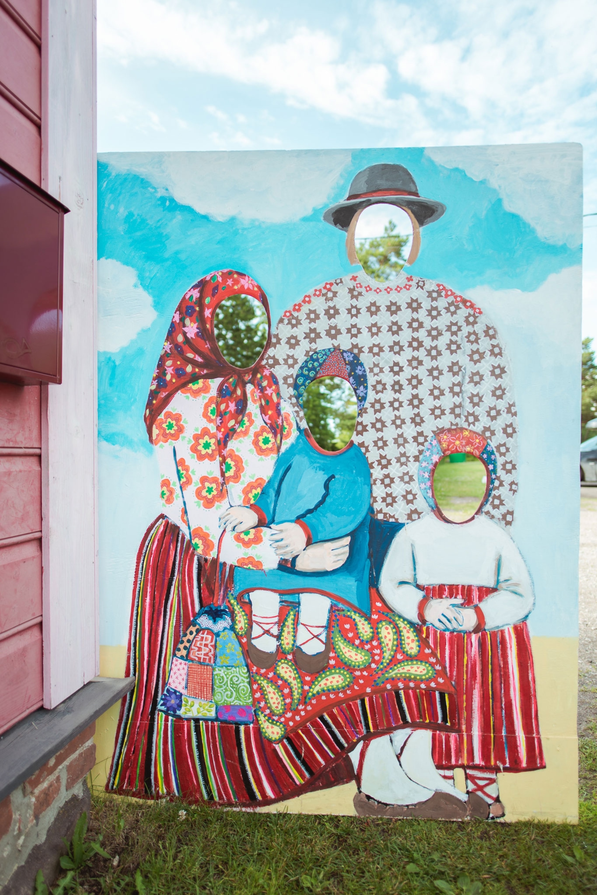Pictures of cultural tourism on Kihnu Island, Estonia