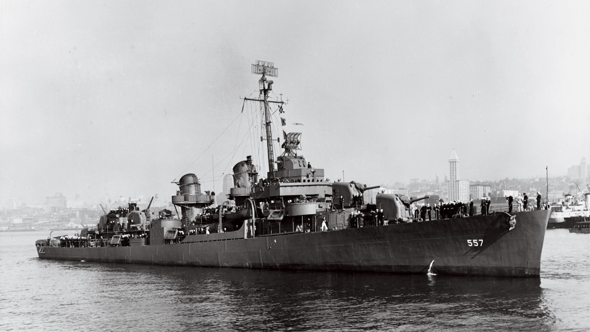 How one heroic crew helped win World War II’s largest naval battle ...