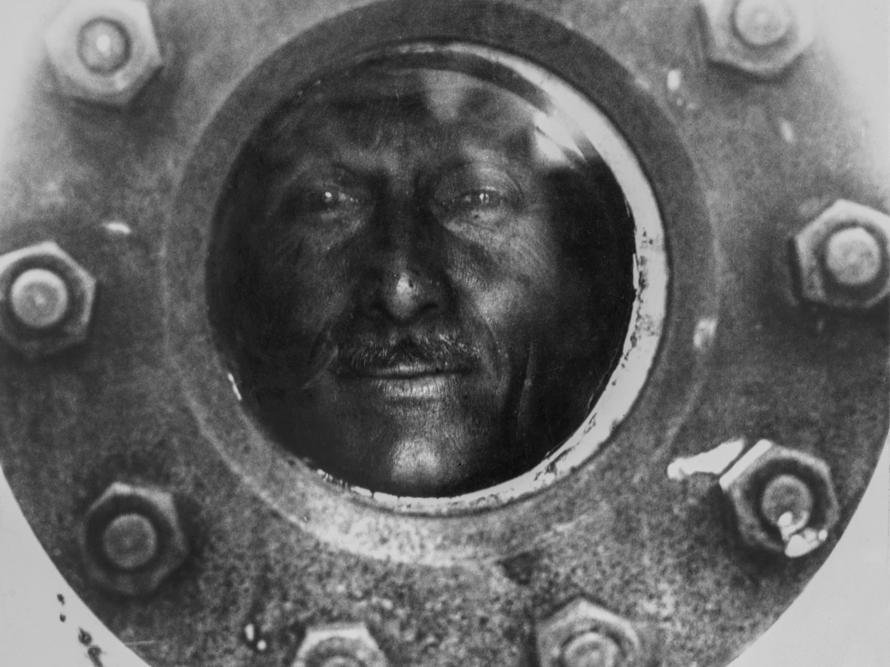 Bolted inside a steel sphere deep underwater, these explorers made history