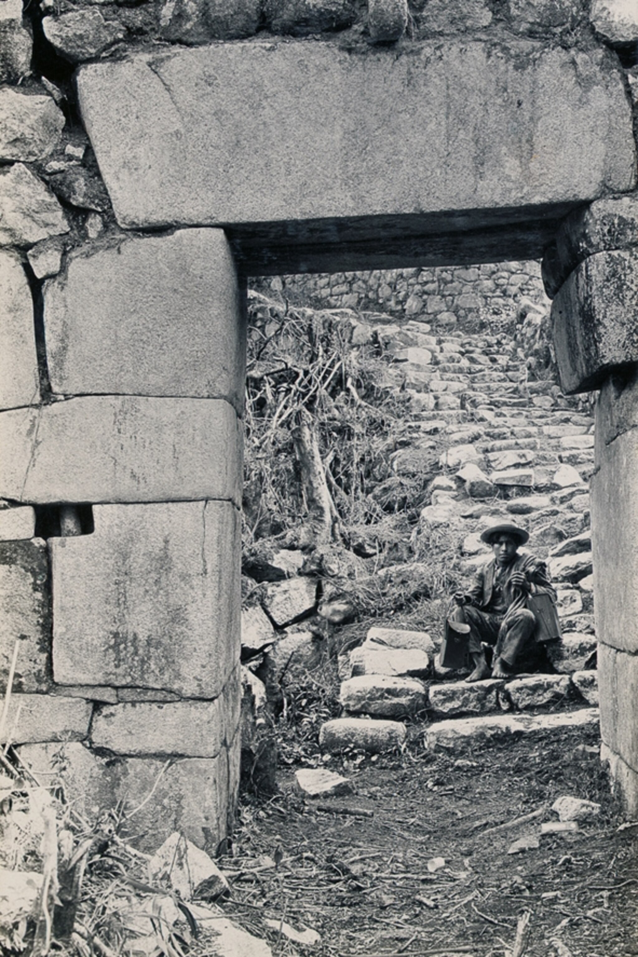 Pictures: Machu Picchu, Before and After Excavation