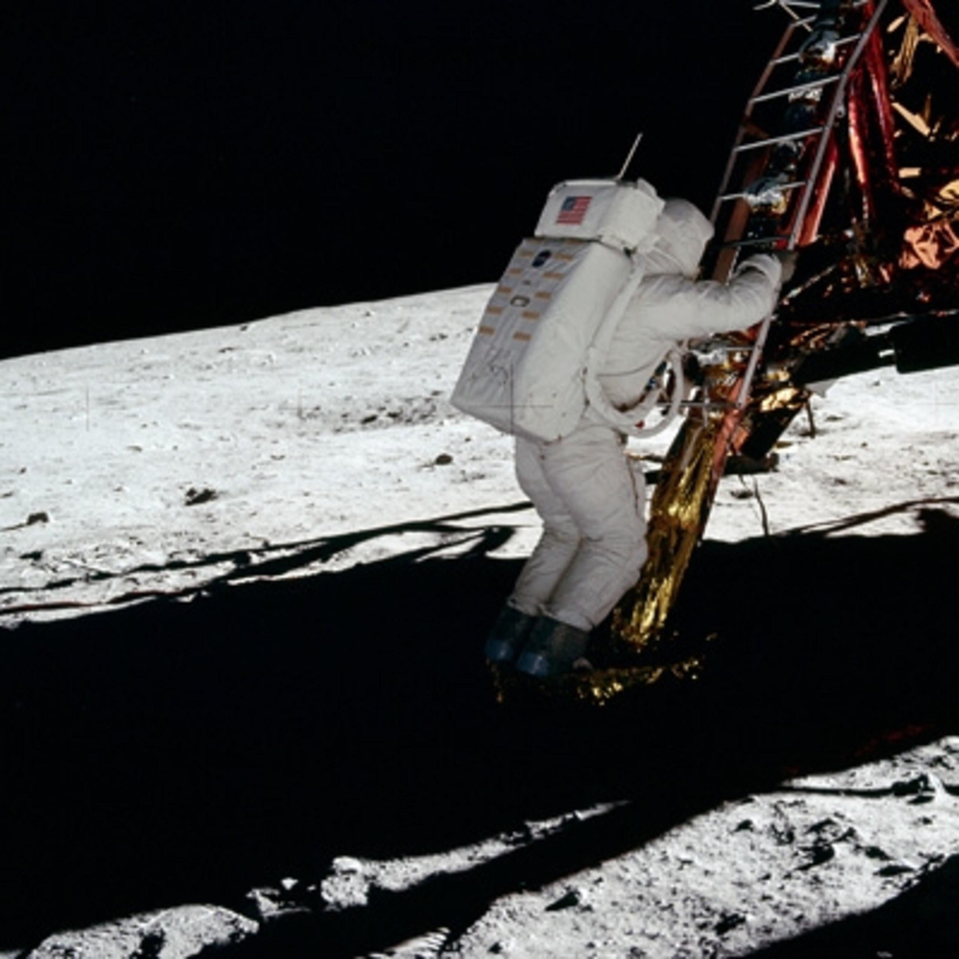 See Pictures From the Apollo Moon Landing