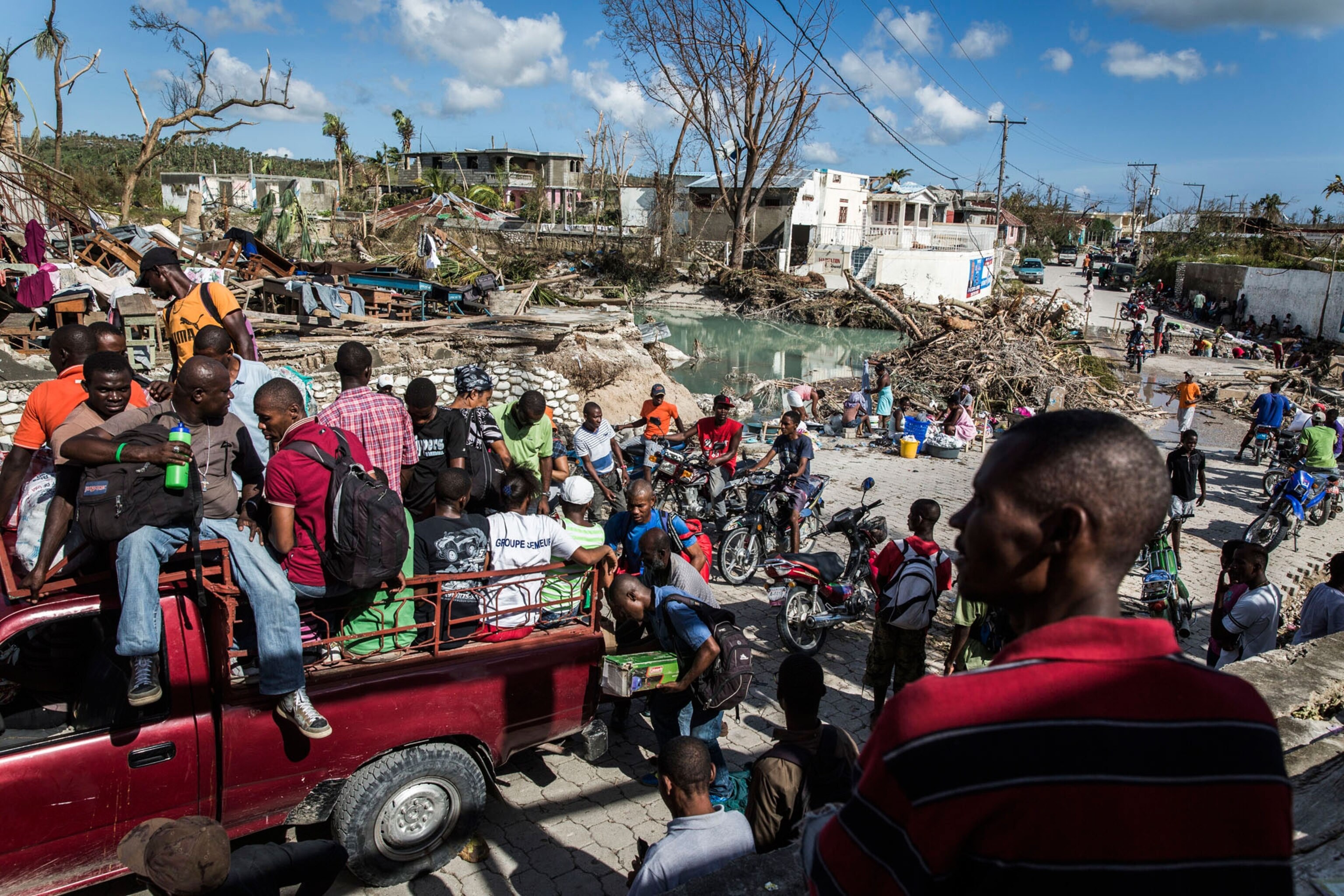 Pictures: Hurricane Matthew Leaves Behind Devastation in Haiti