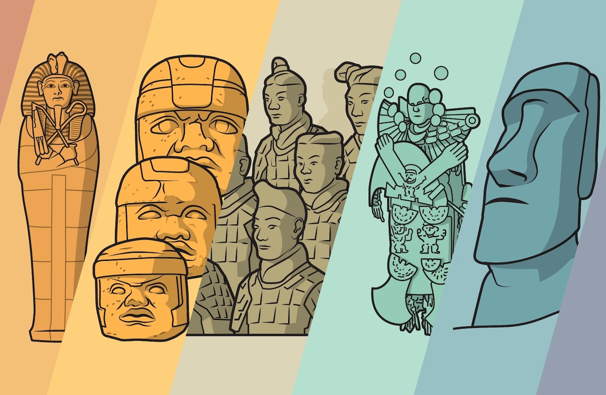 Unearthing 100 archaeological treasures of the past | National Geographic