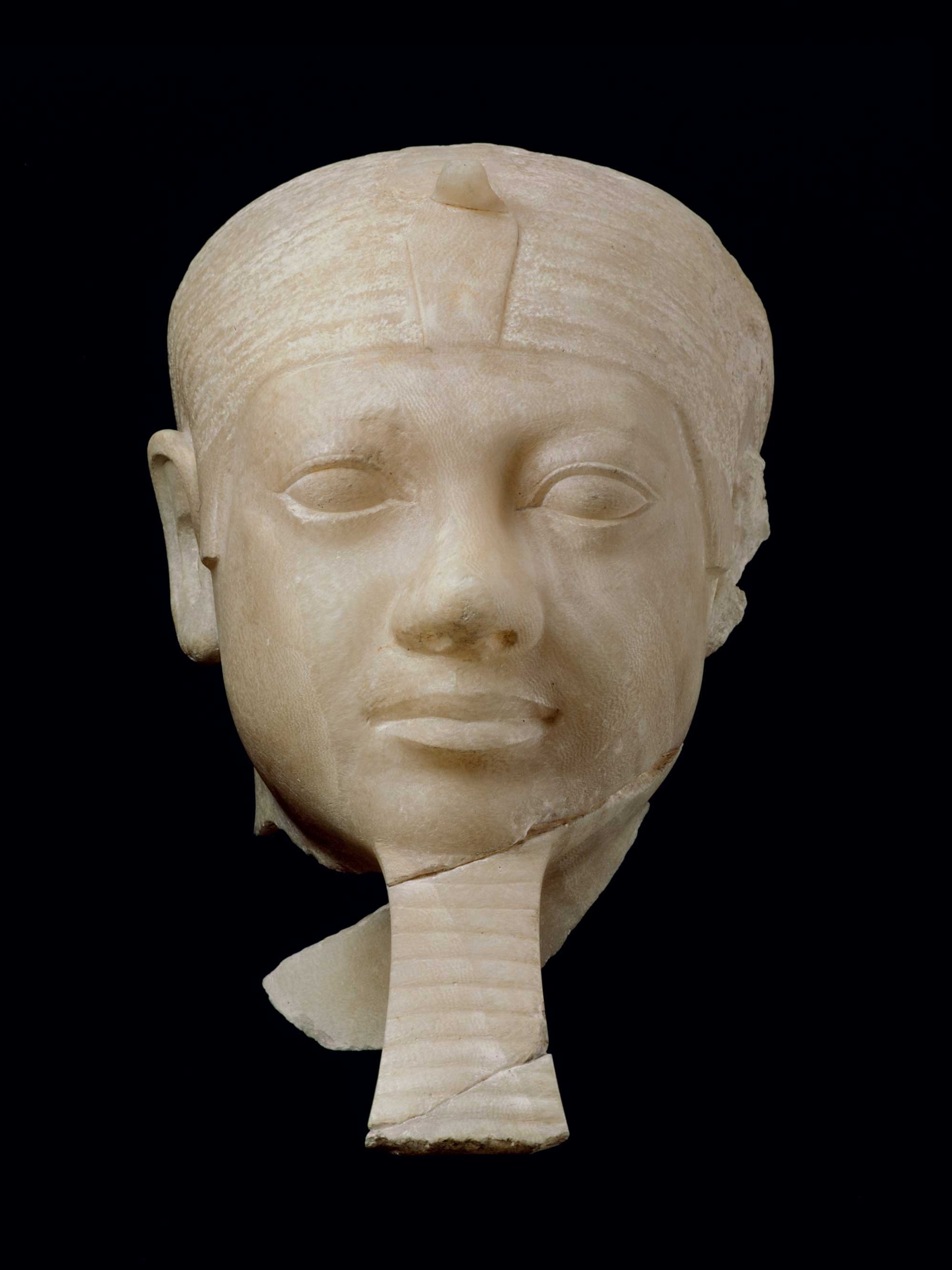 The buried statues of King Menkaure