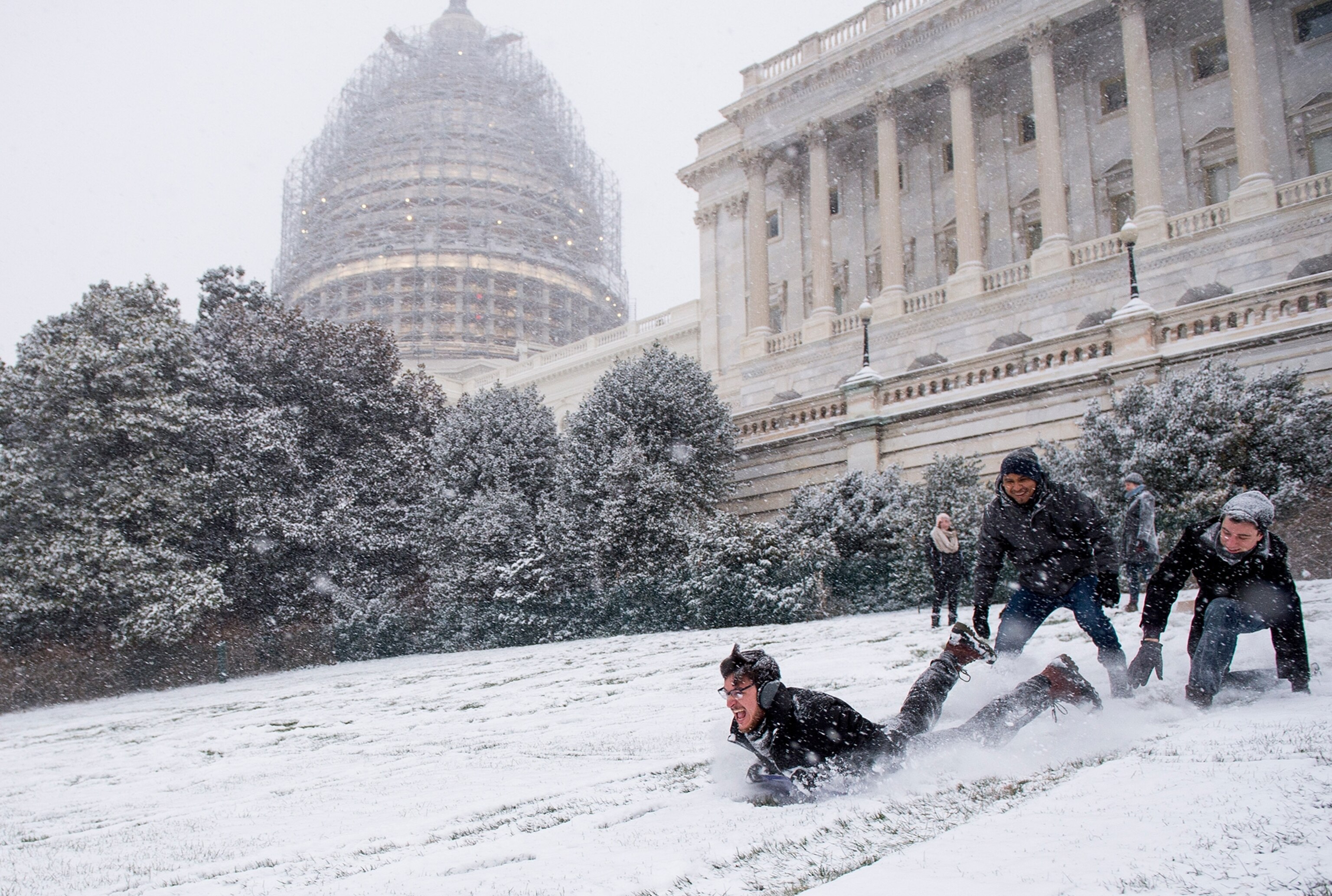13 Ghostly, Surreal, and Extremely White Pictures of 'Snowzilla ...
