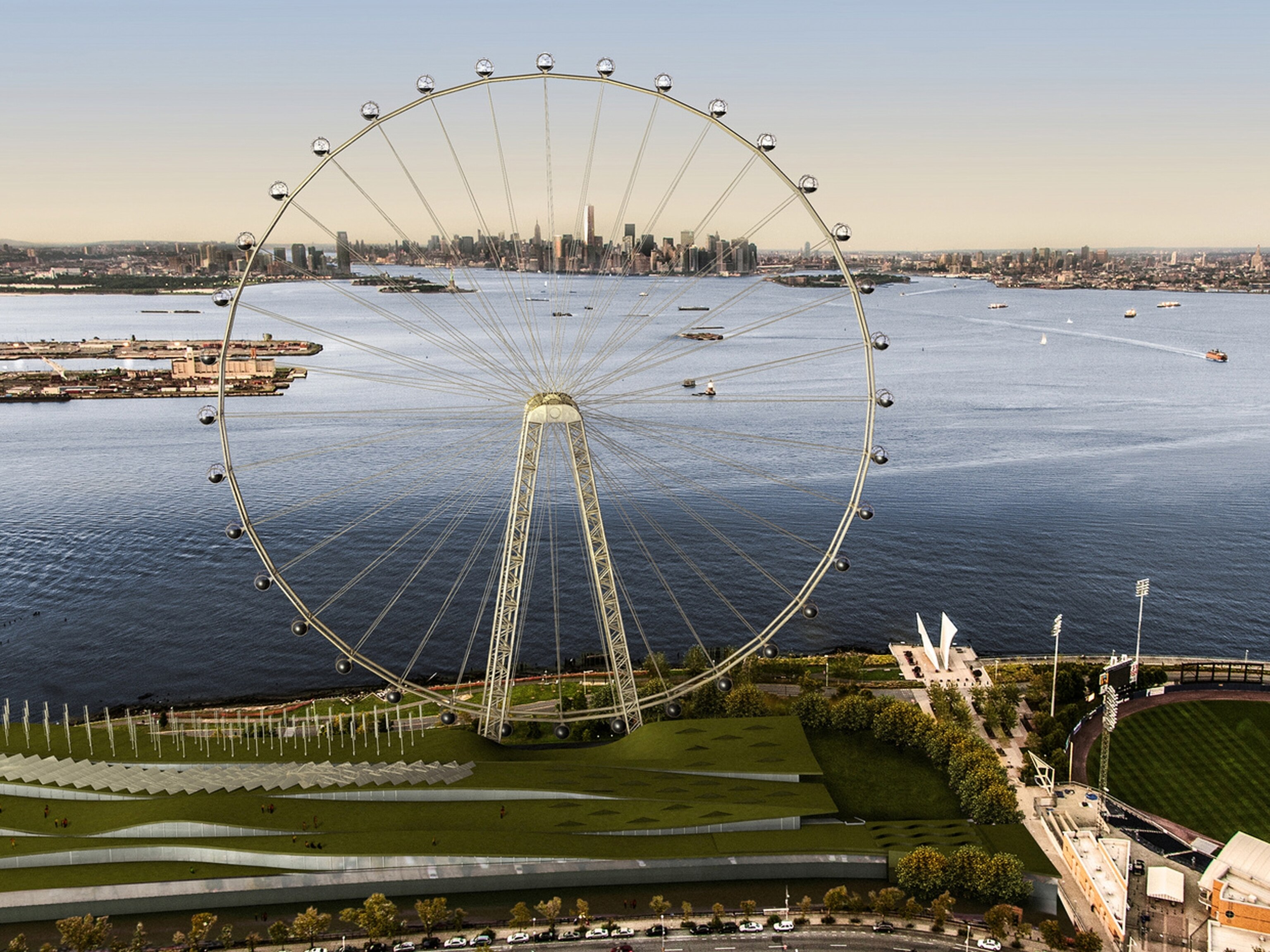 Giant Ferris Wheels Around the World