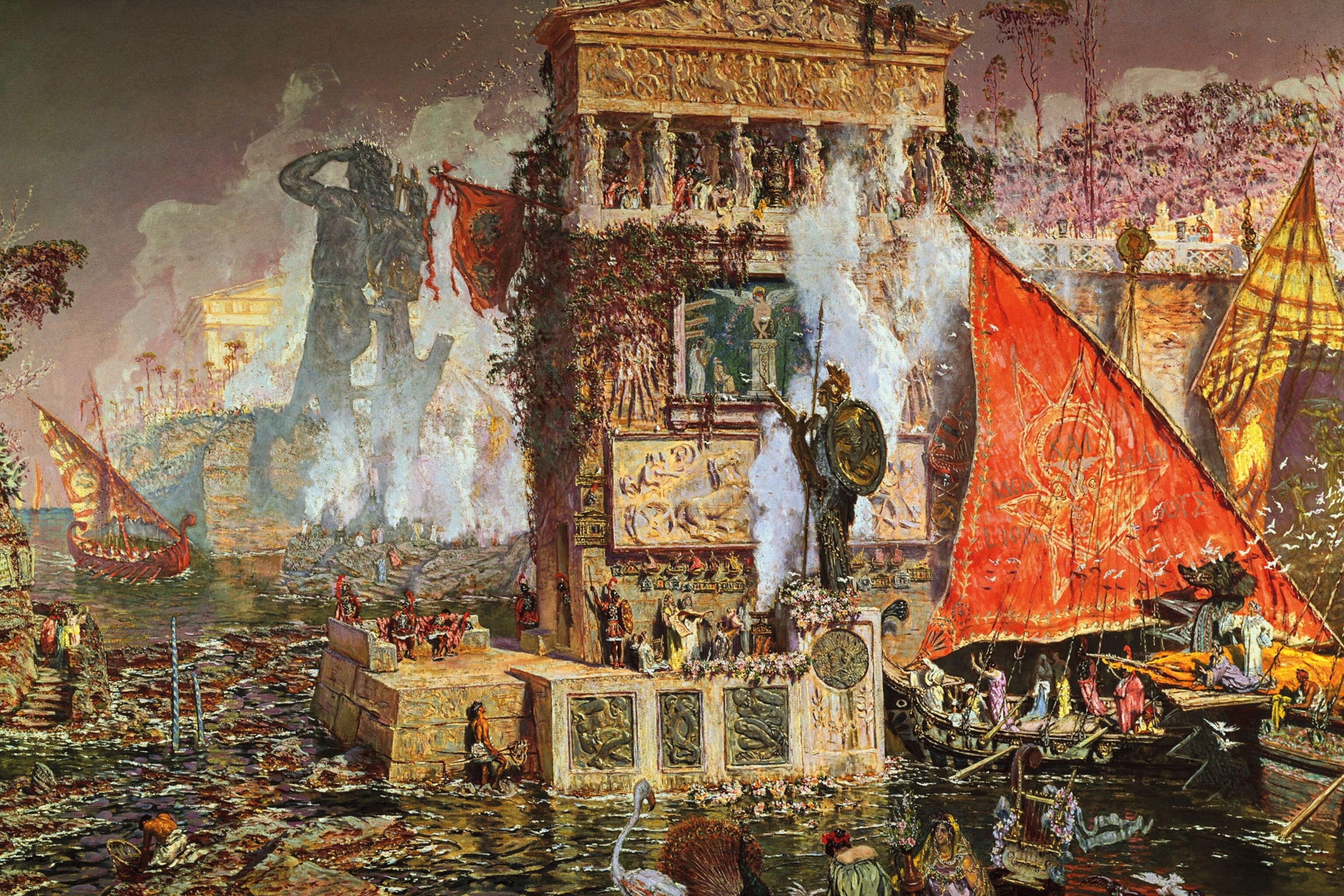 Rise of the Colossus, one of the seven wonders of the ancient world