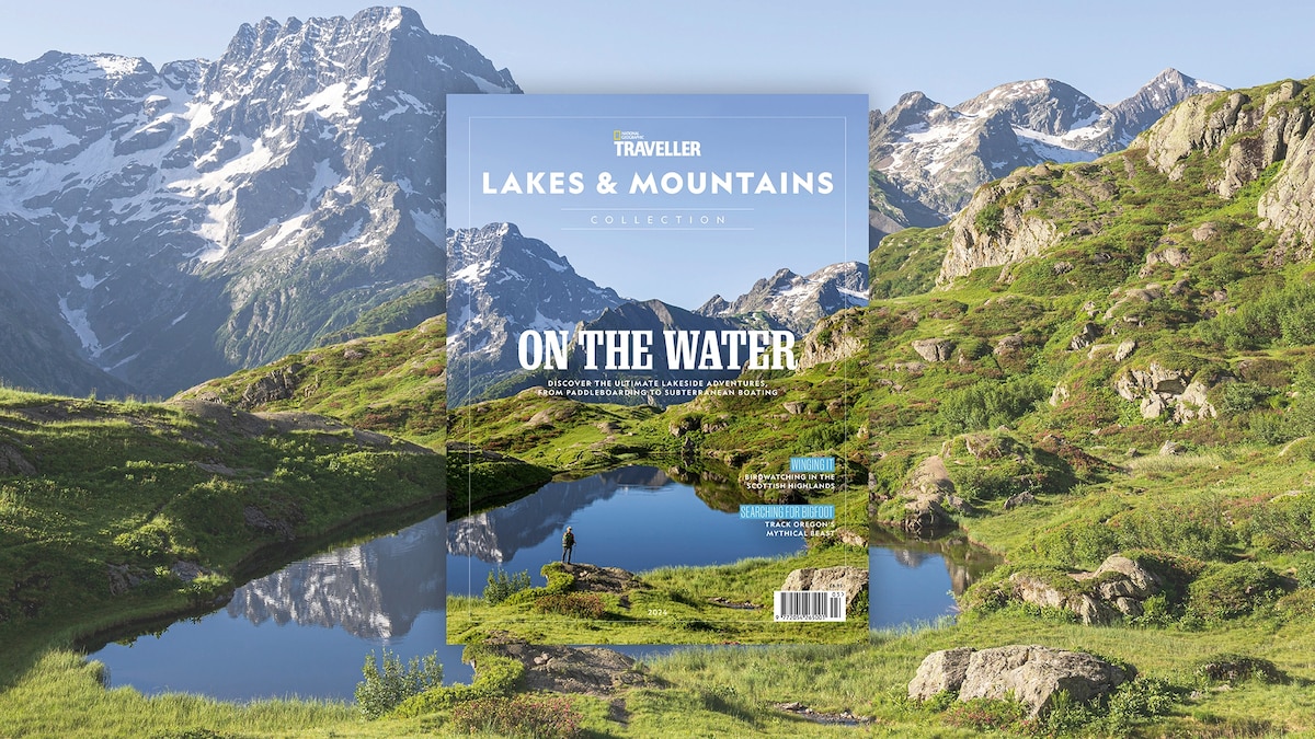 Lakes Scenery Lake Mountains
