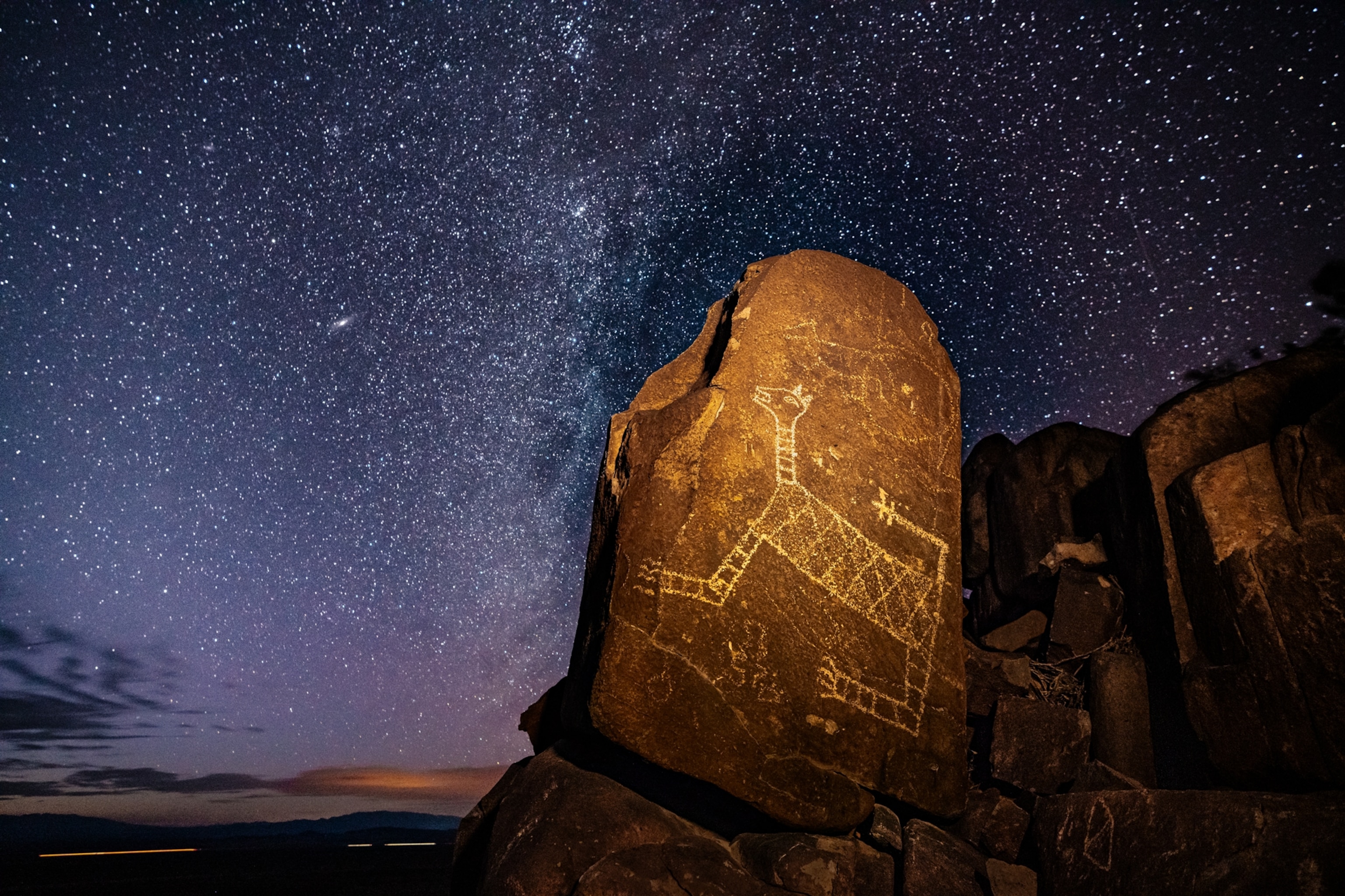 See how ancient Indigenous artists left their mark on the landscape