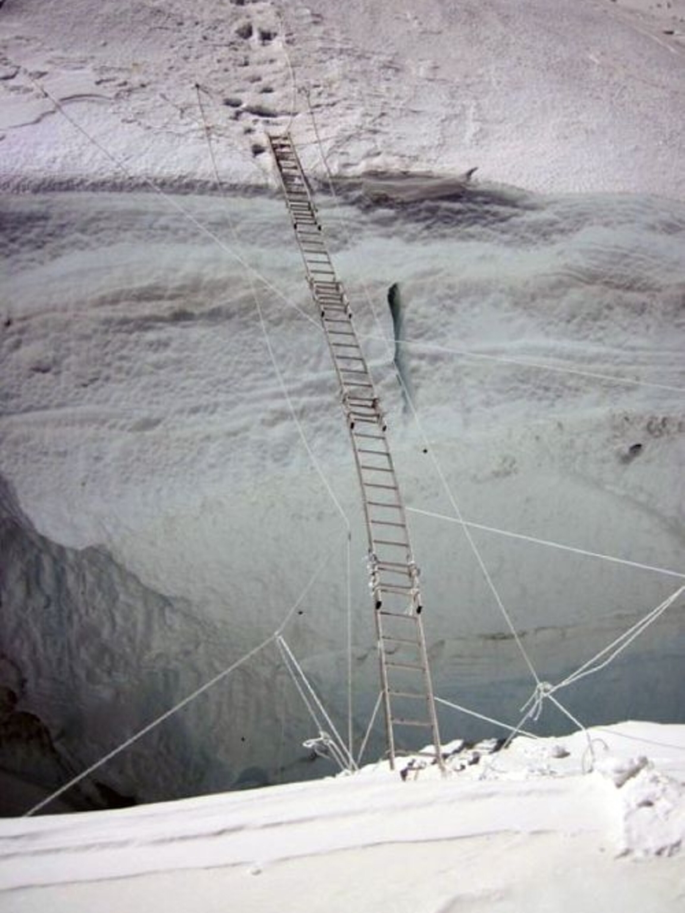 Everest 2011: Camp 1, Western Cwm, More High-Wire Ladder Acrobatics ...