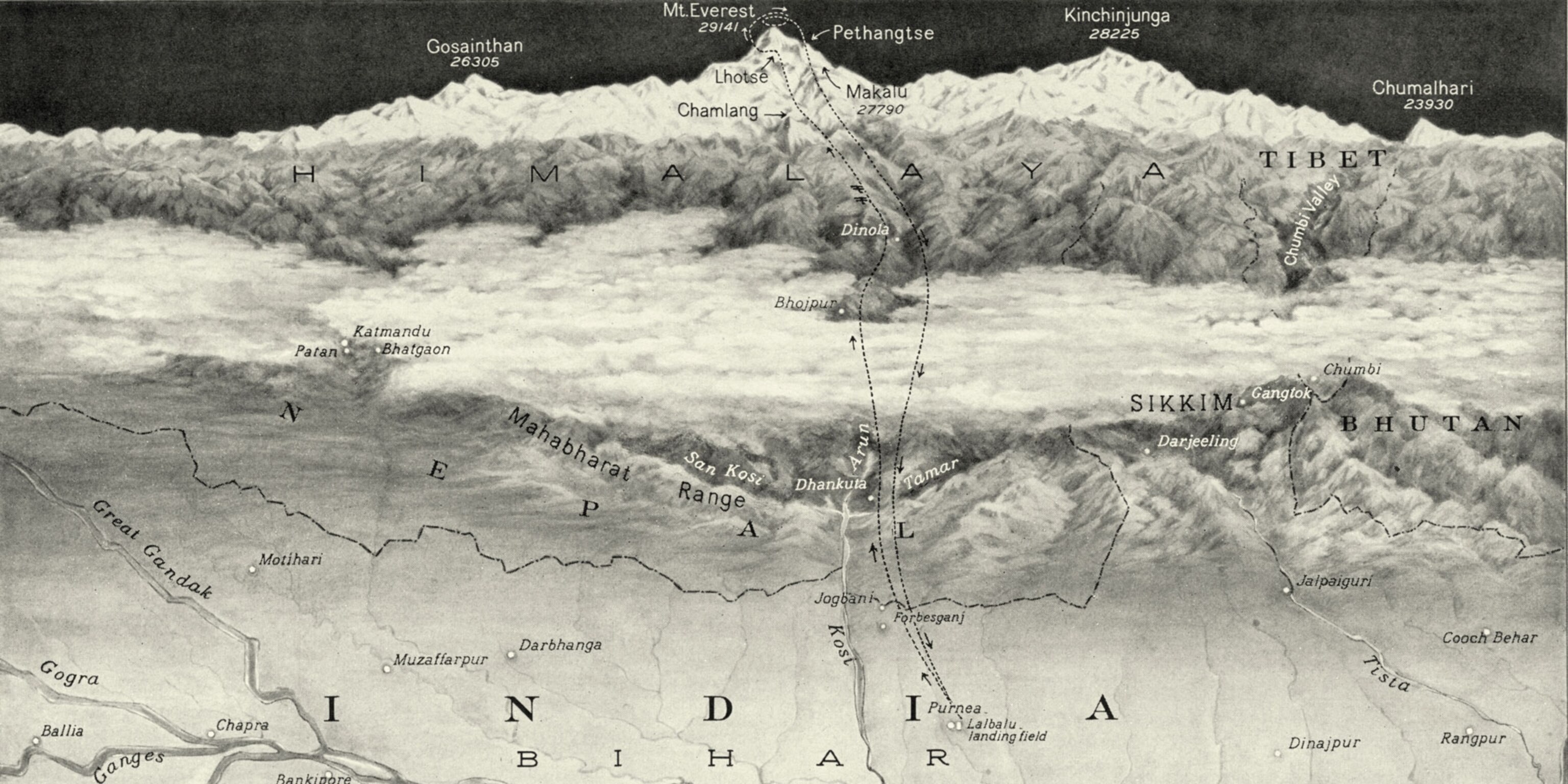 Edmund Hillary Map