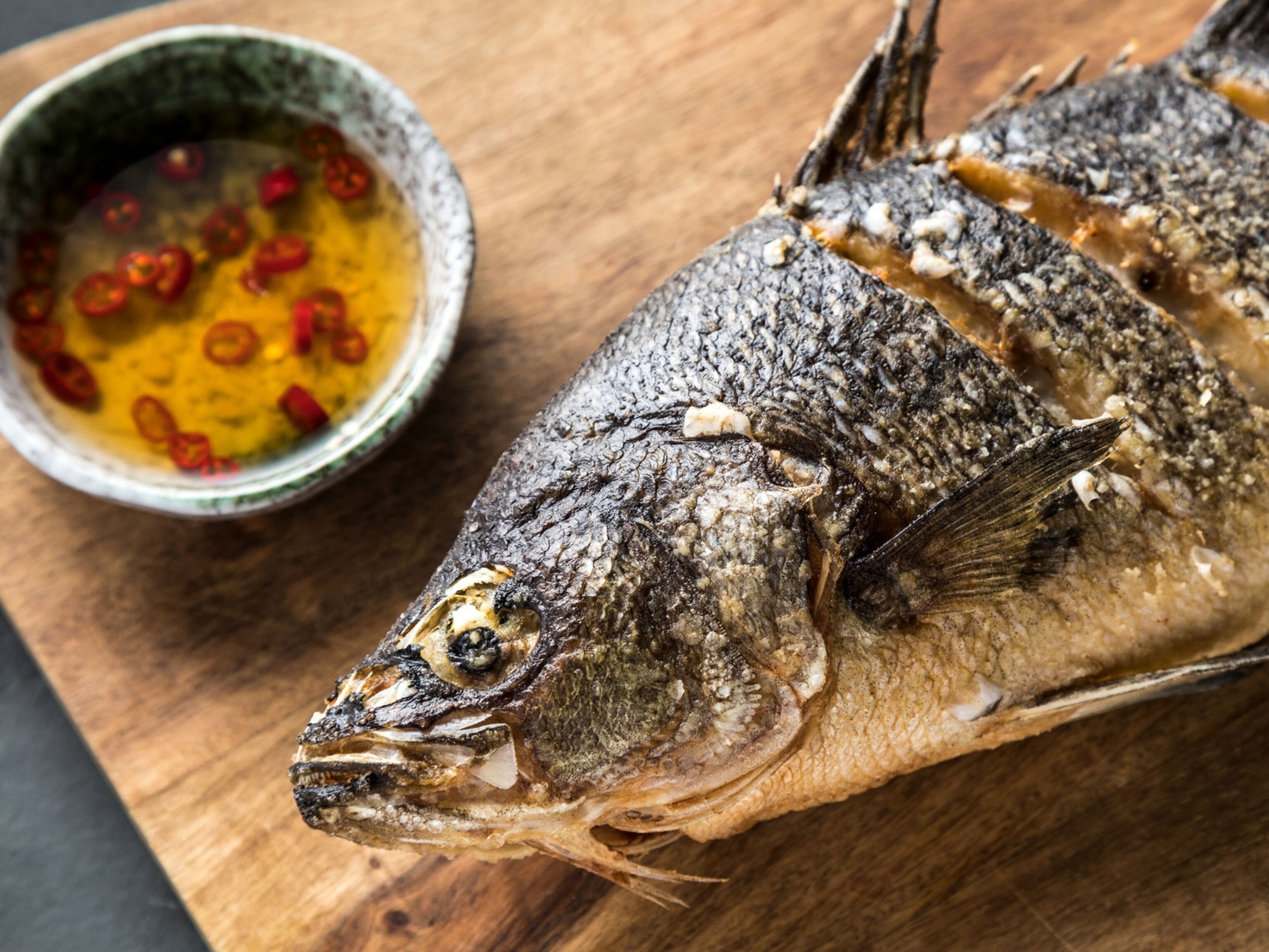 Crispy Whole Red Snapper