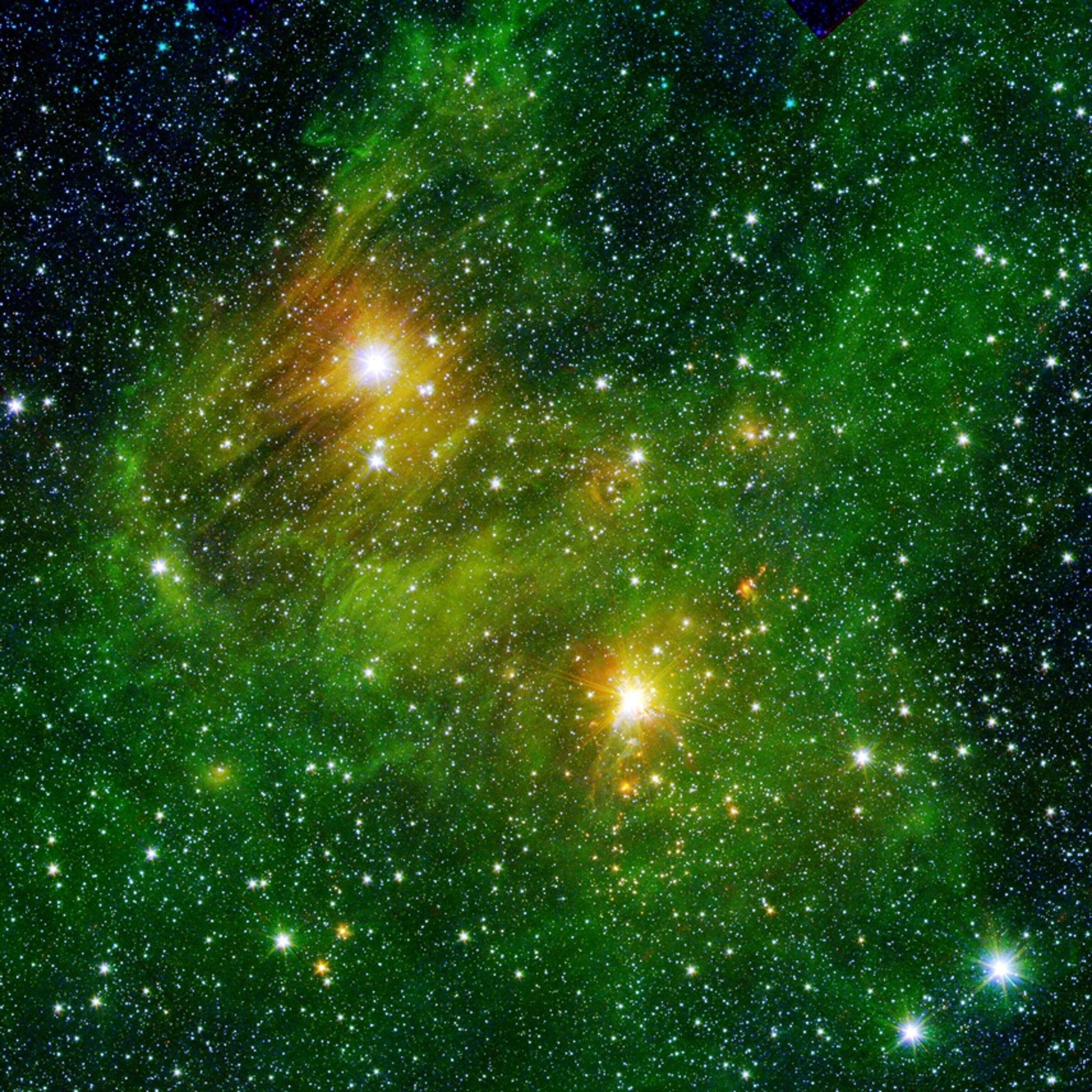 Space Photos This Week: Mars Bull's Eye, Sooty Stars