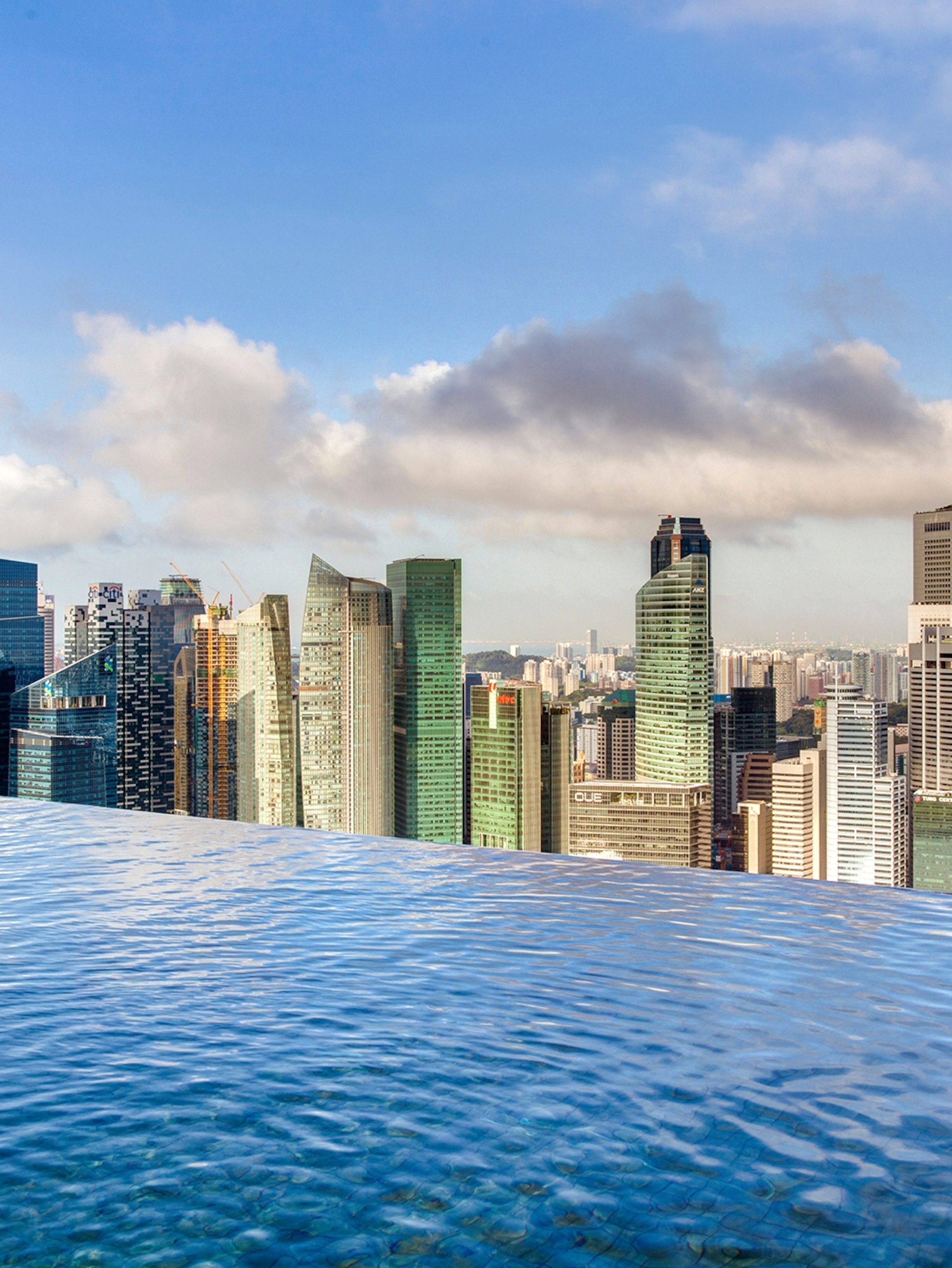 Skyscraper Swimming Pool Singapore