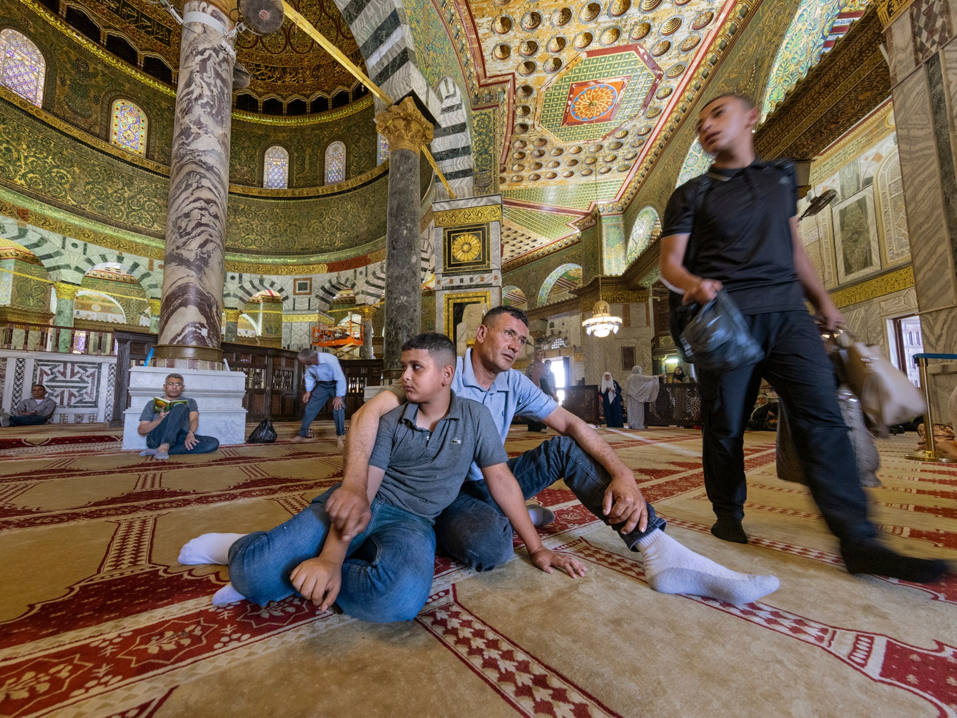 An unprecedented look inside the Dome of the Rock