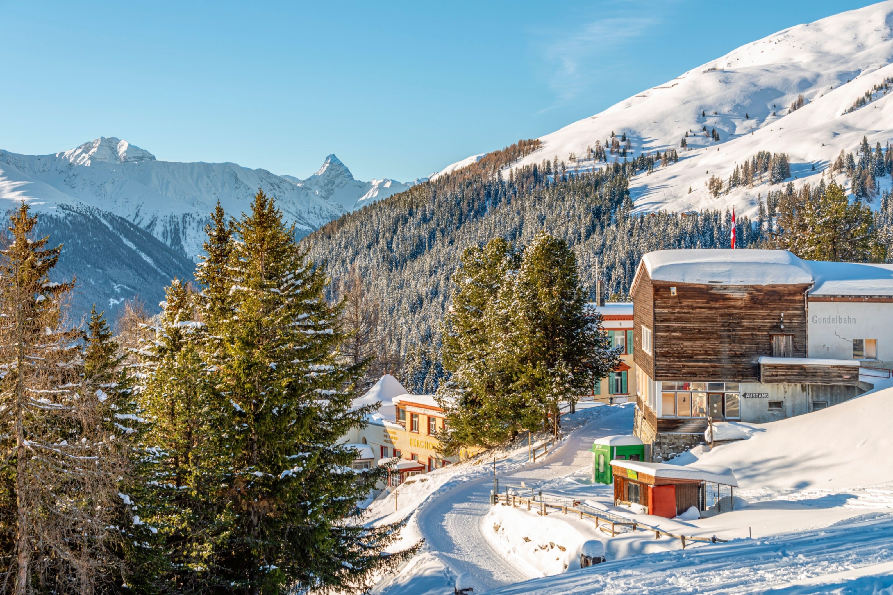 In Switzerland, sledding is a national pastime