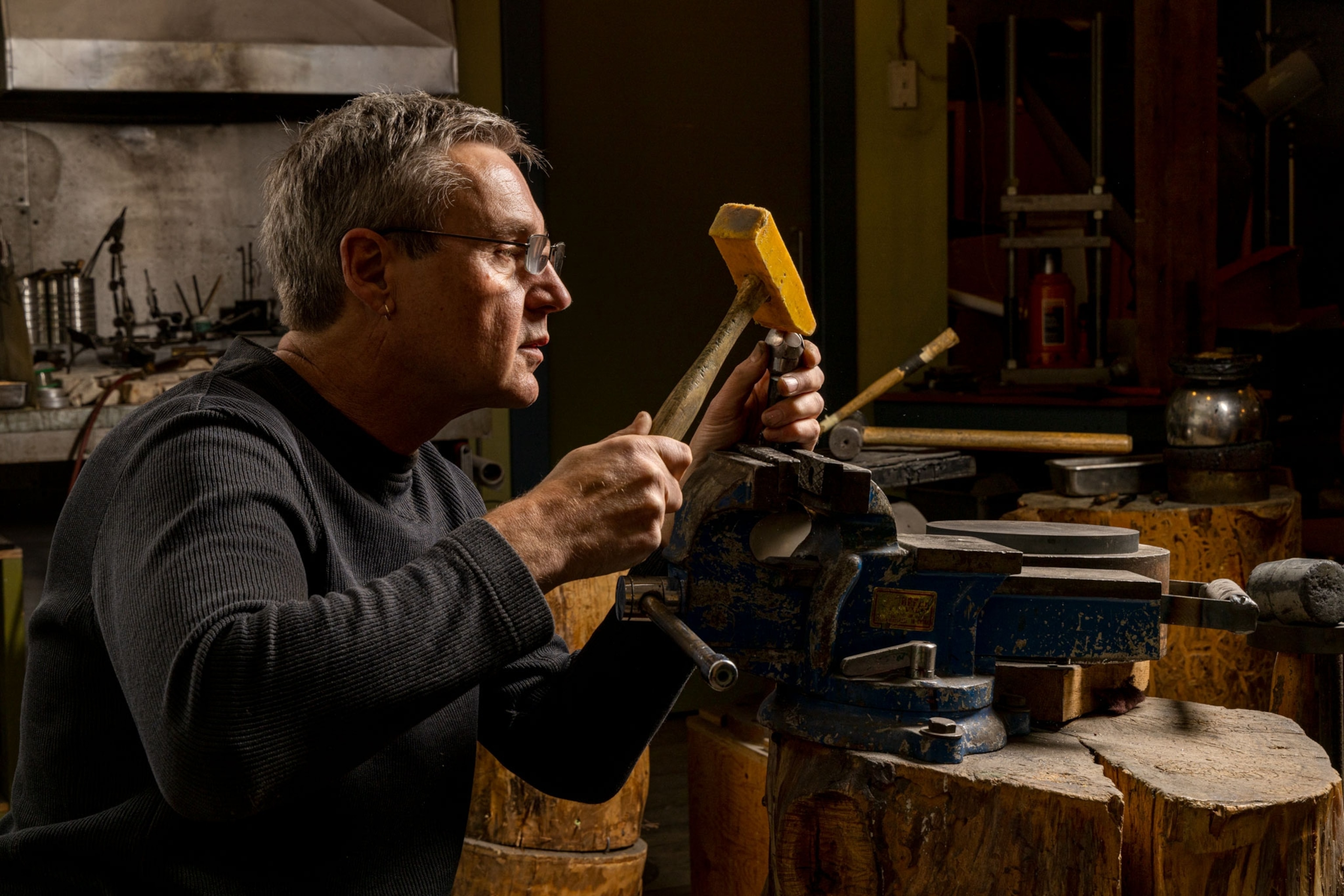 Meet the world’s first (and only) cat and mouse armorer