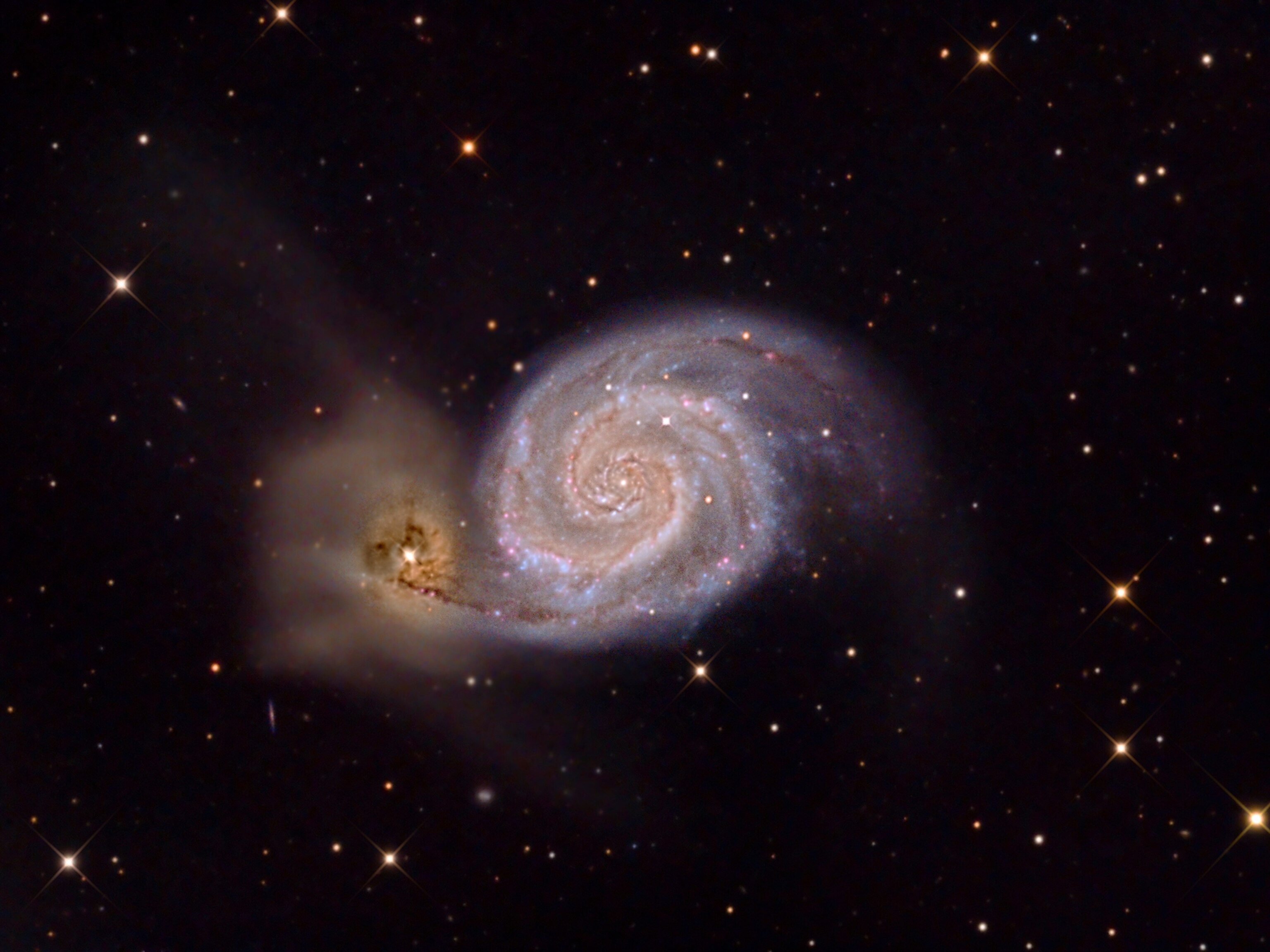 Week in Space: Galaxies Whirl, Stars Spin, and Rockets Race