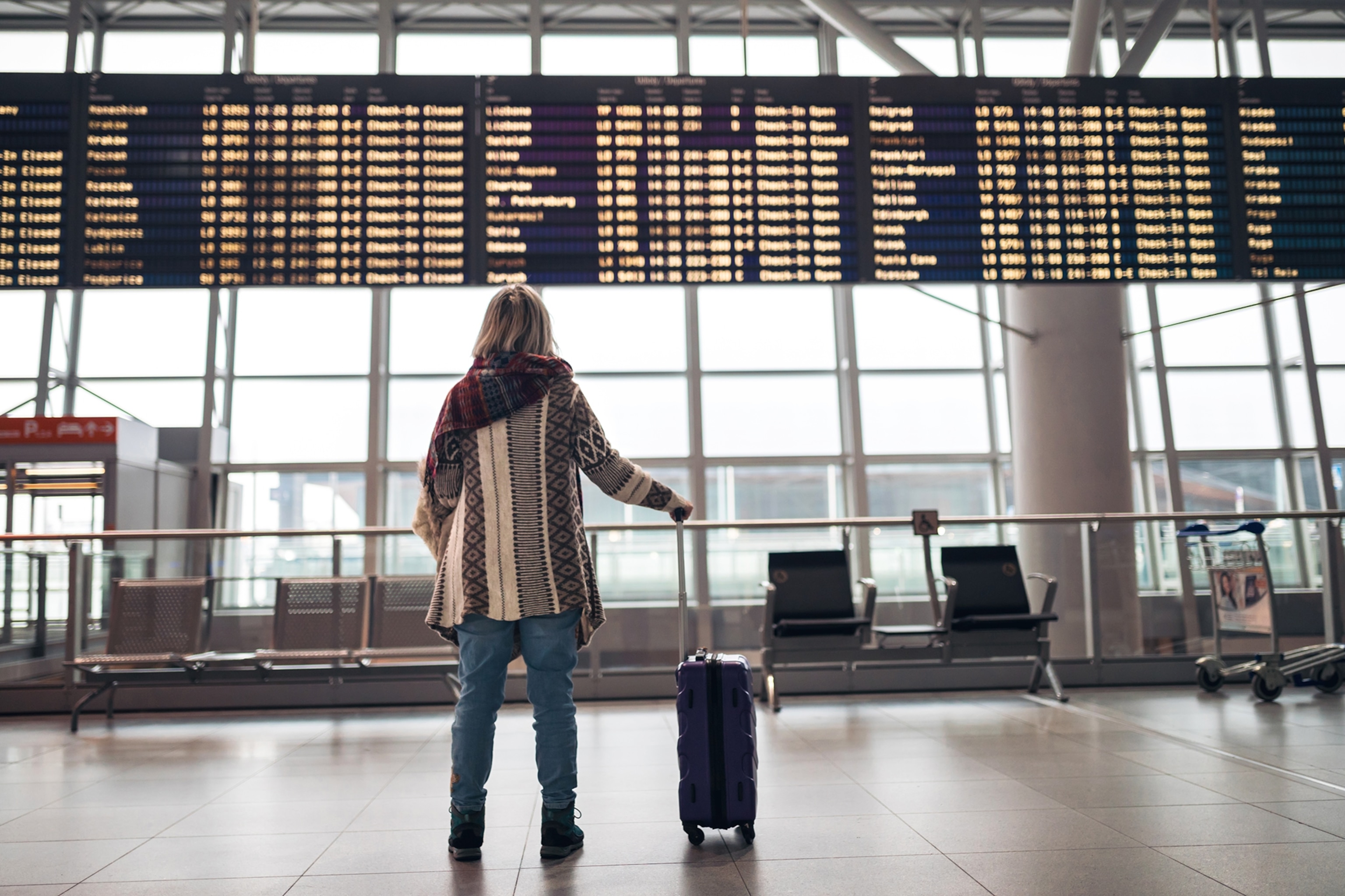 What should you do if your flight is delayed or cancelled?