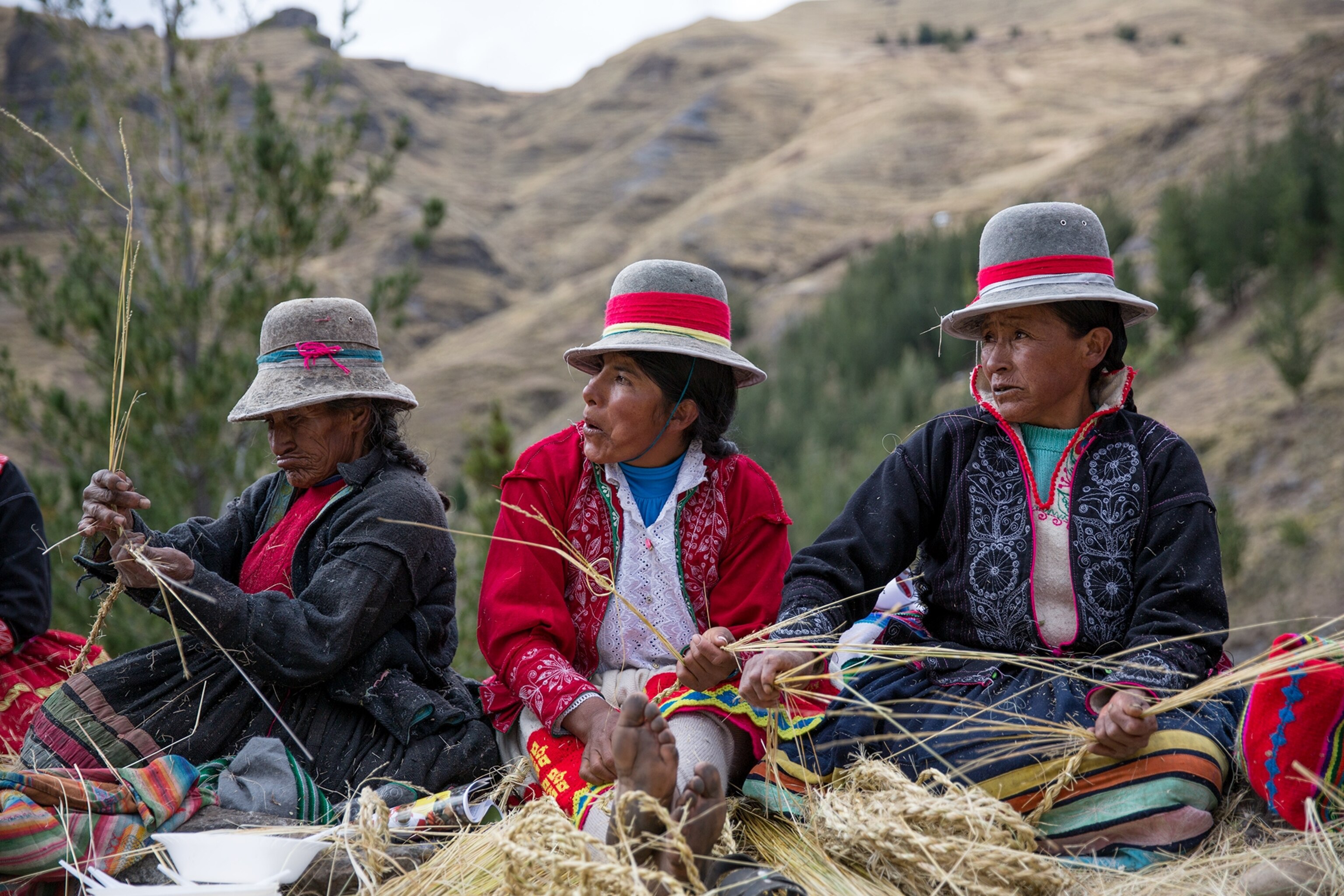 Photos of the Last Incan Suspension Bridge in Peru