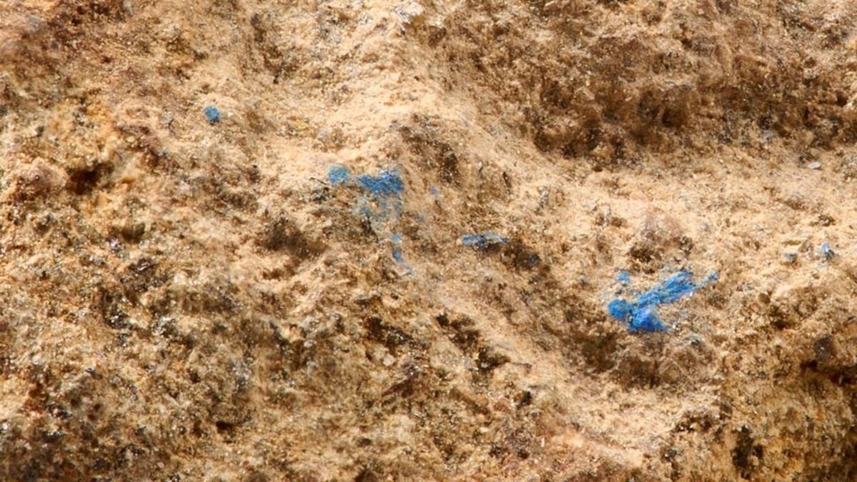 This is the oldest blue pigment ever discovered in Europe | National ...