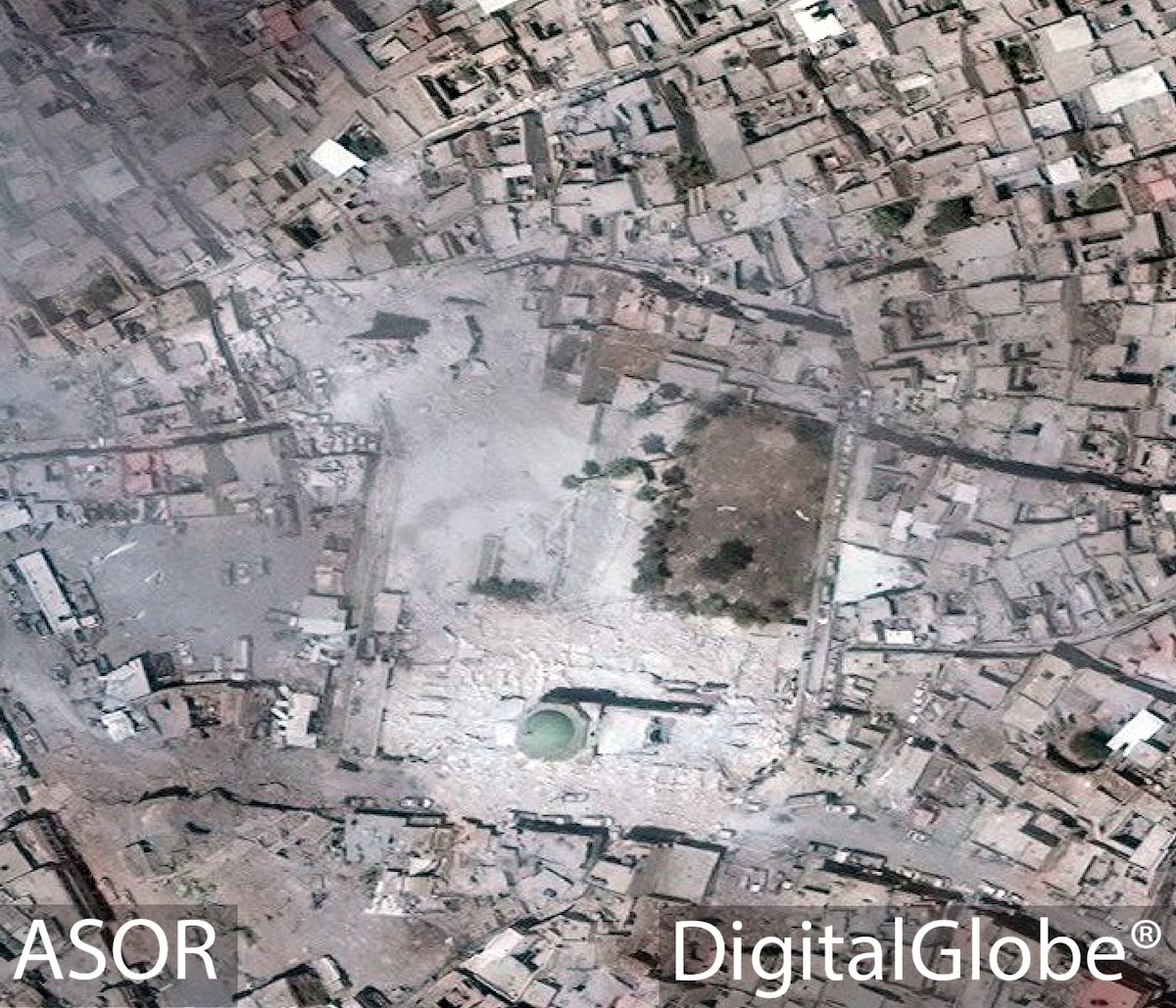 Satellite Images Reveal Mosul's Cultural Destruction