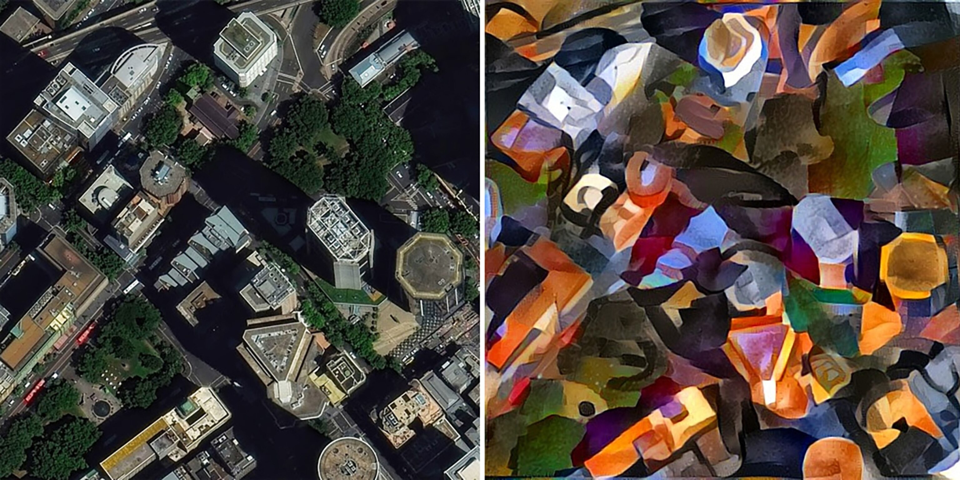 Turning Images of Earth Into Abstract Art
