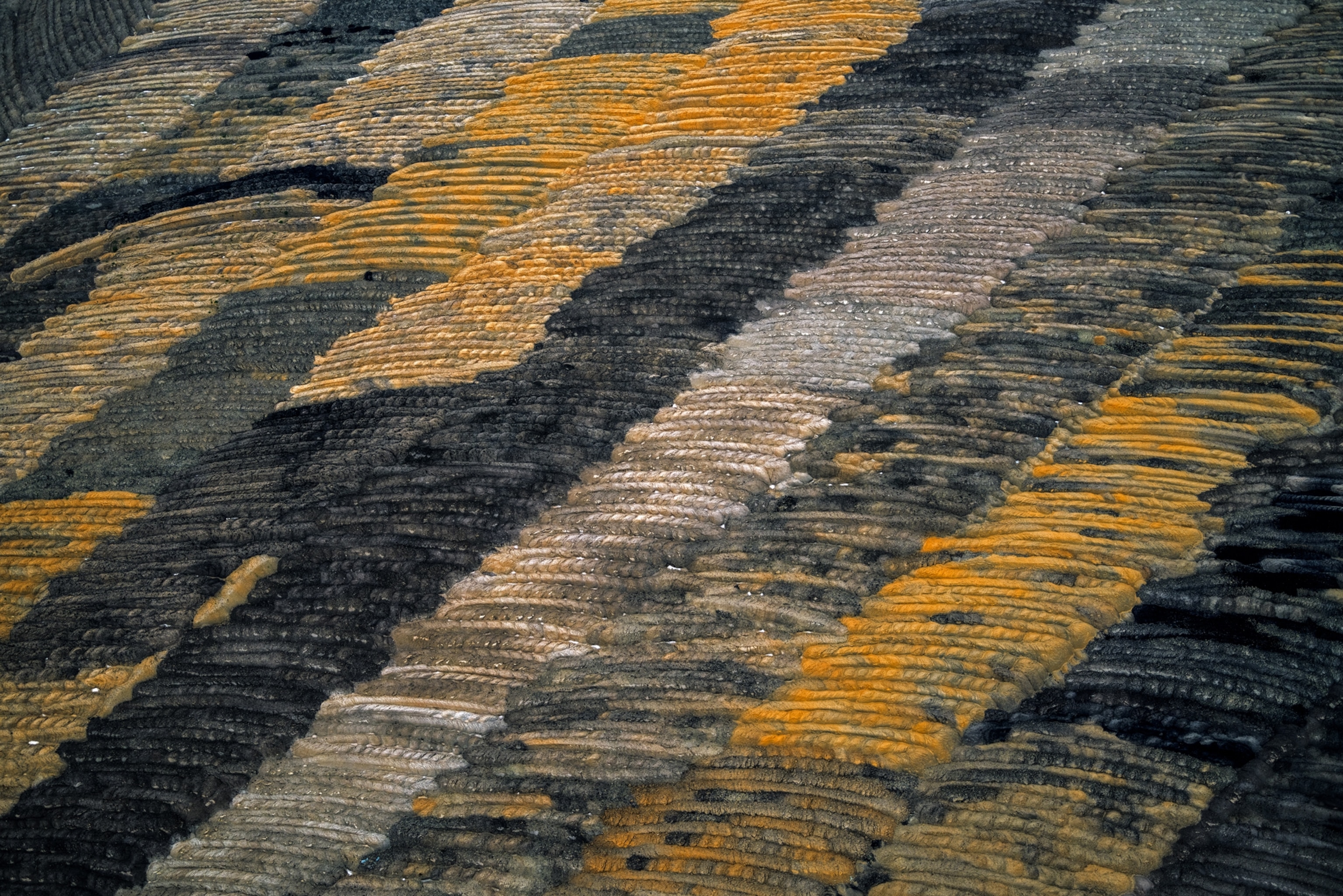 Eye-catching abstract photos reveal mining's scars on our planet