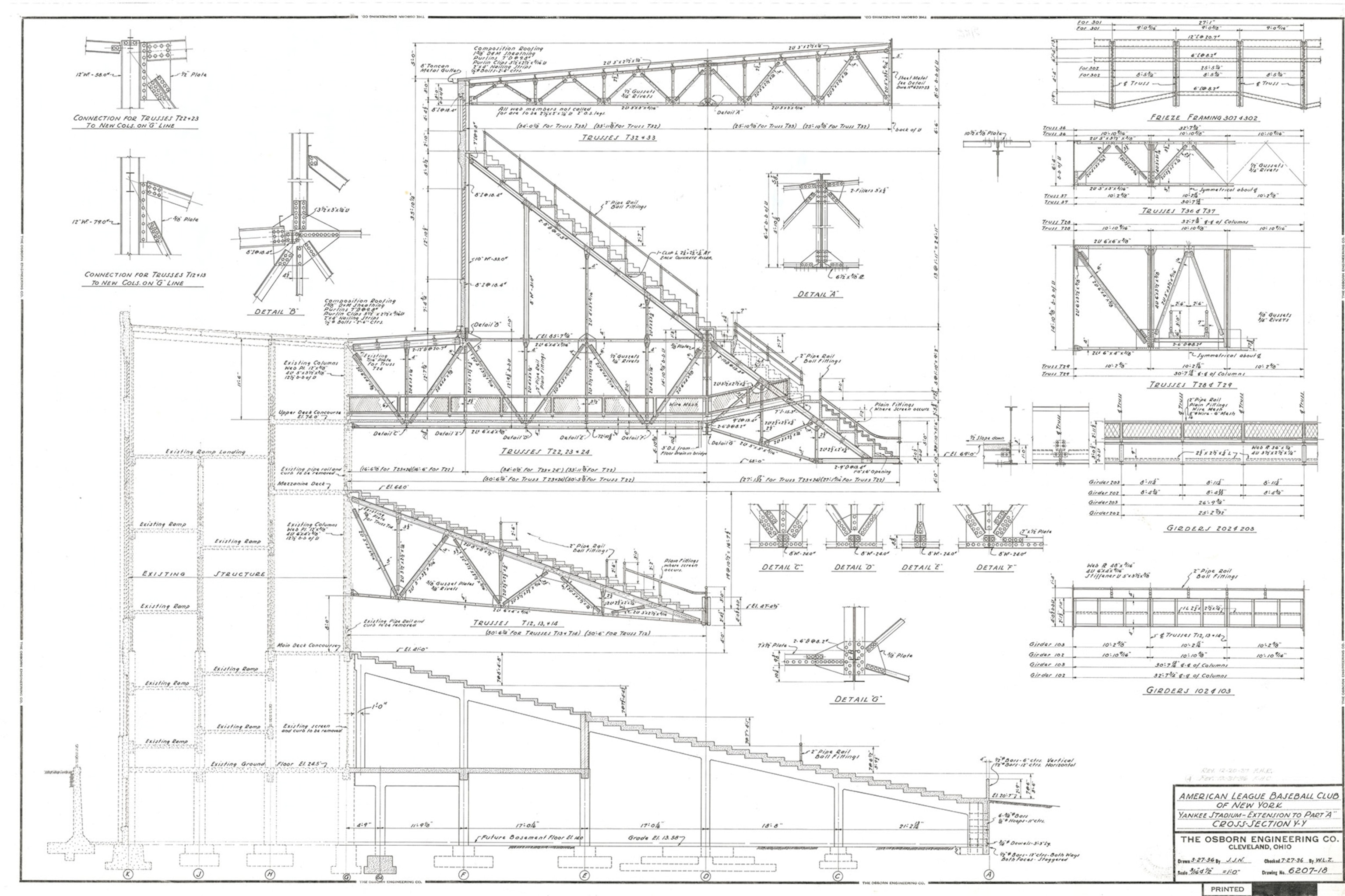 Rare Blueprints Show How an Iconic Baseball Stadium Evolved