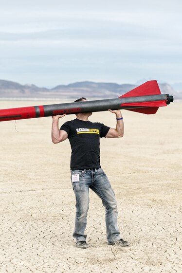 Amateur Rocket Builders Flock to Black Rock Desert