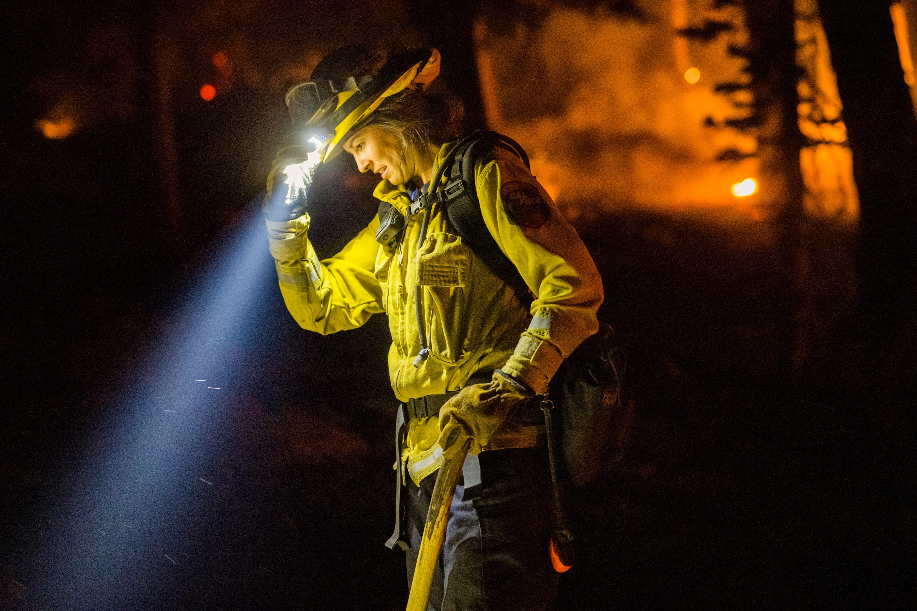 Meet some of the women firefighters battling flames in California