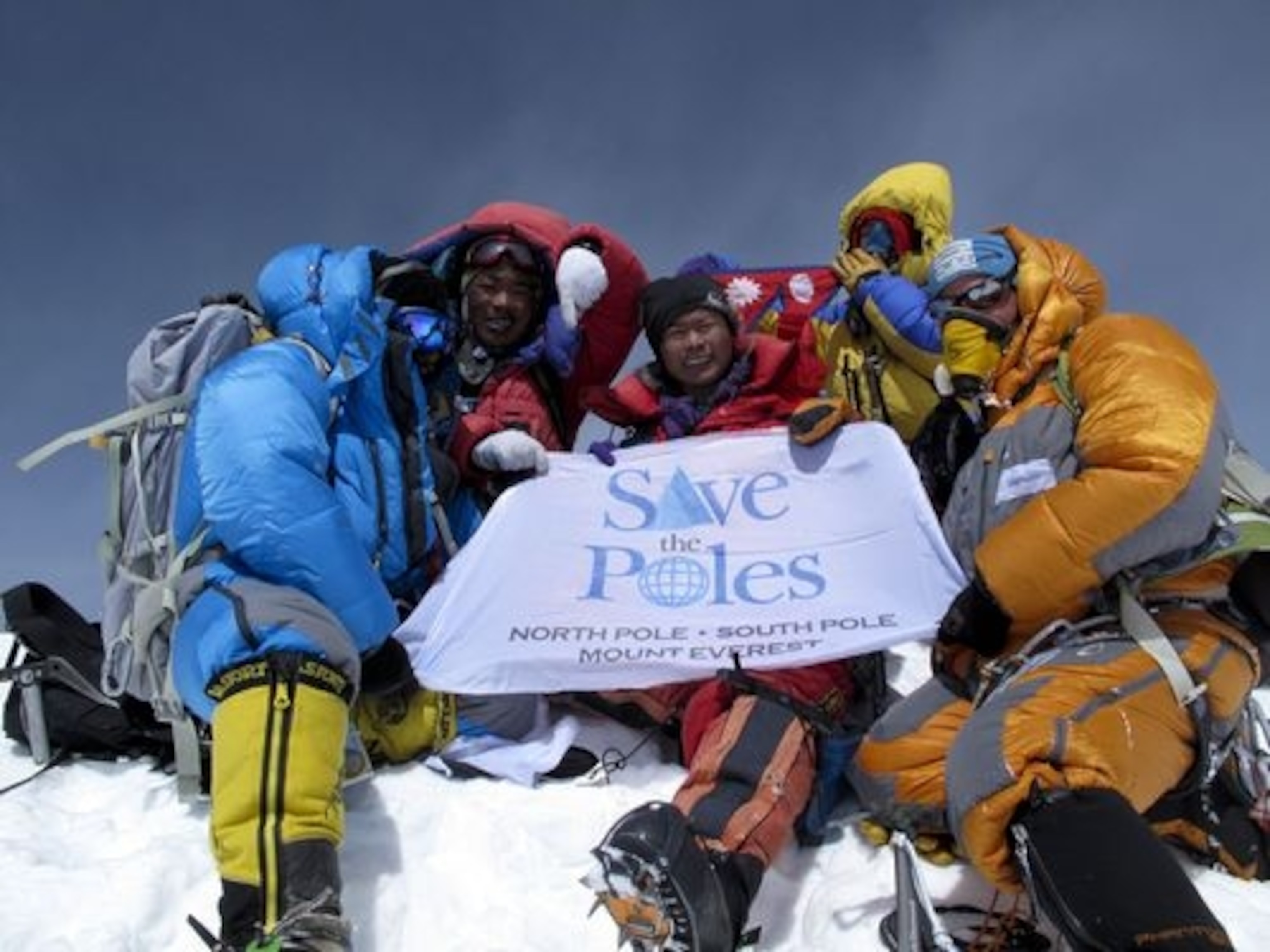 Explorer Eric Larsen Treks to Both Poles, Summits Everest in One Year ...
