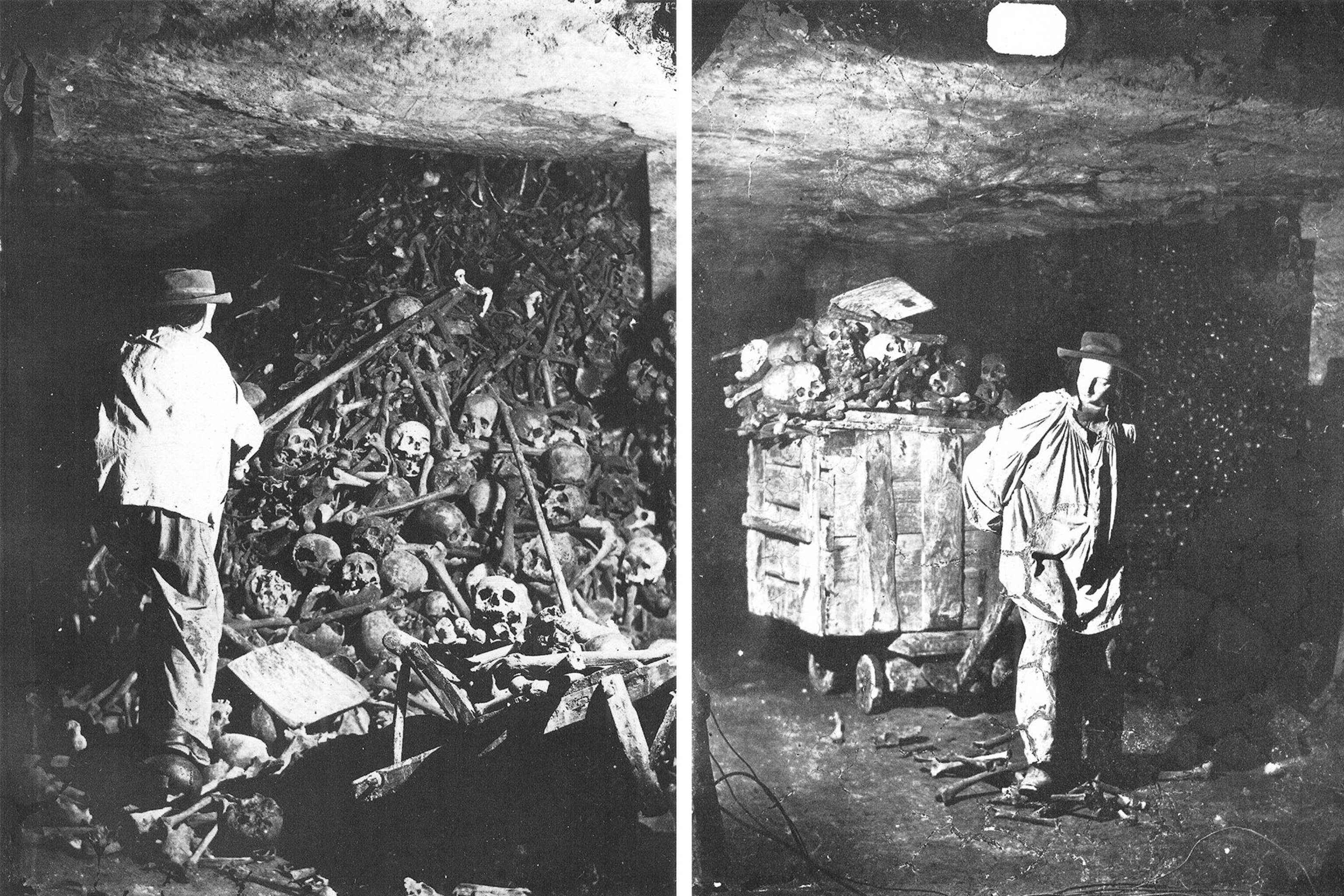 Beneath Paris lies a dark and forbidden world of the dead