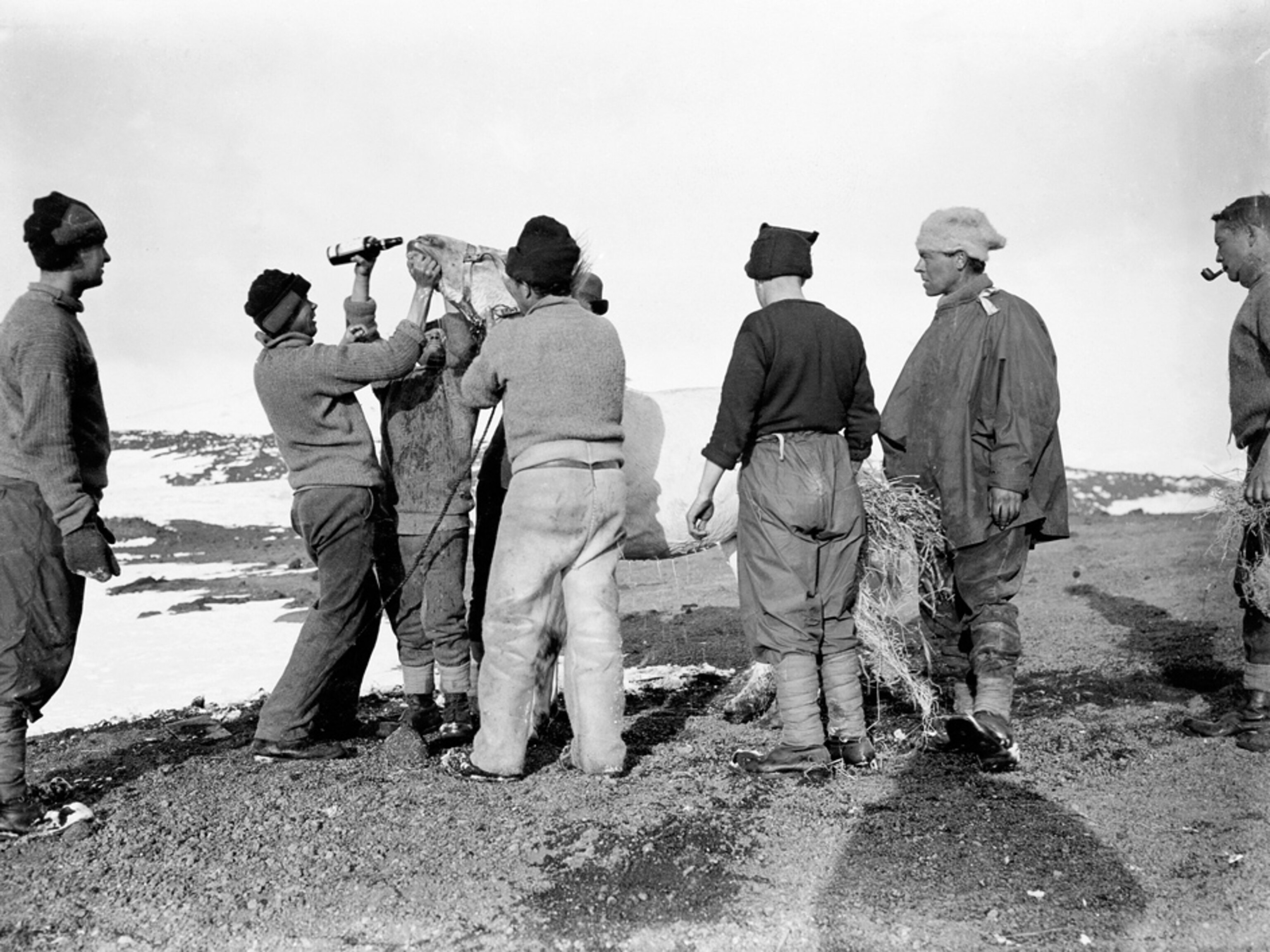 Rare Pictures: Scott's South Pole Expedition, 100 Years Later