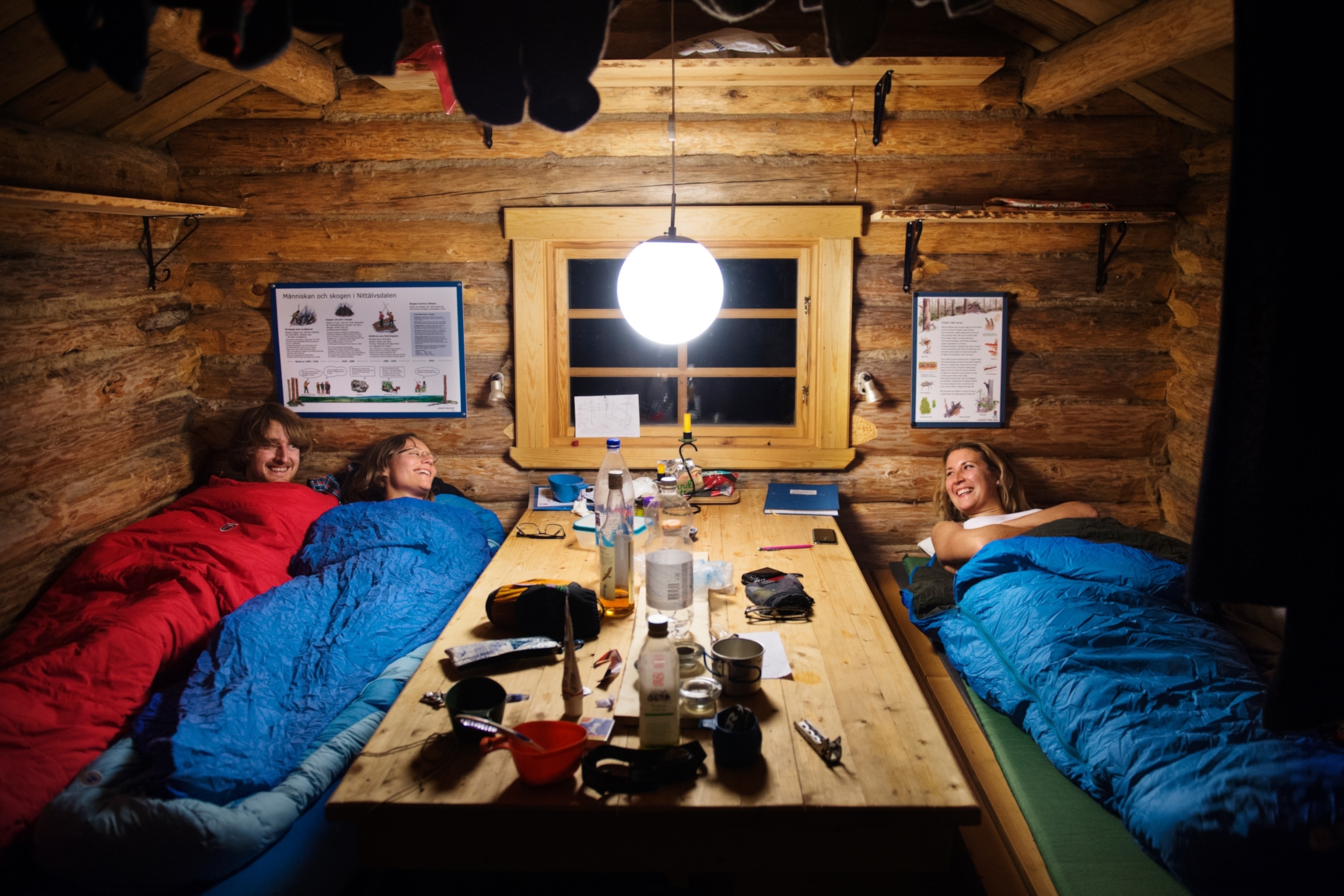 At these free cabins, Sweden goes wild