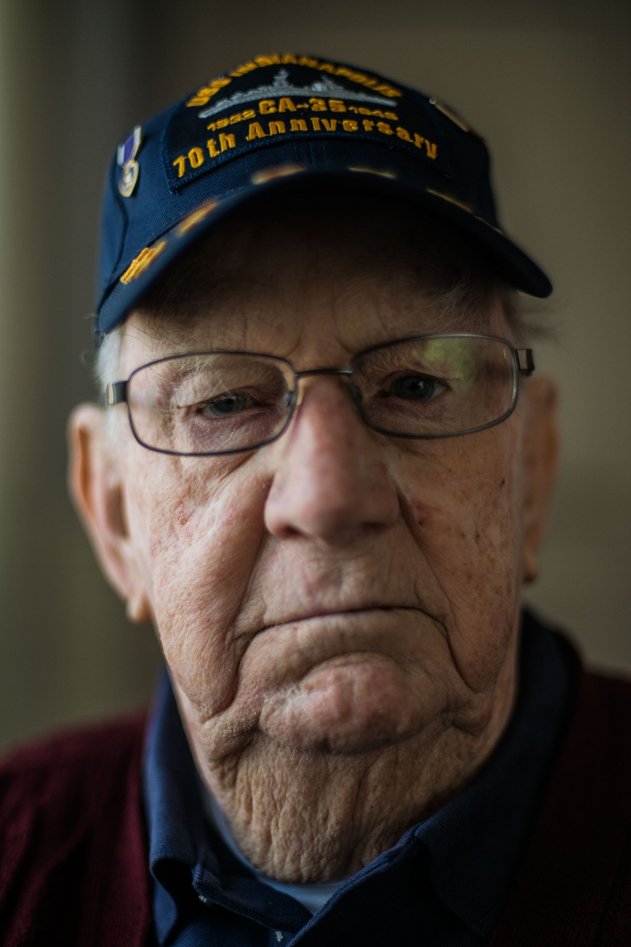 Warship's Last Survivors Recall Sinking in Shark-Infested Waters