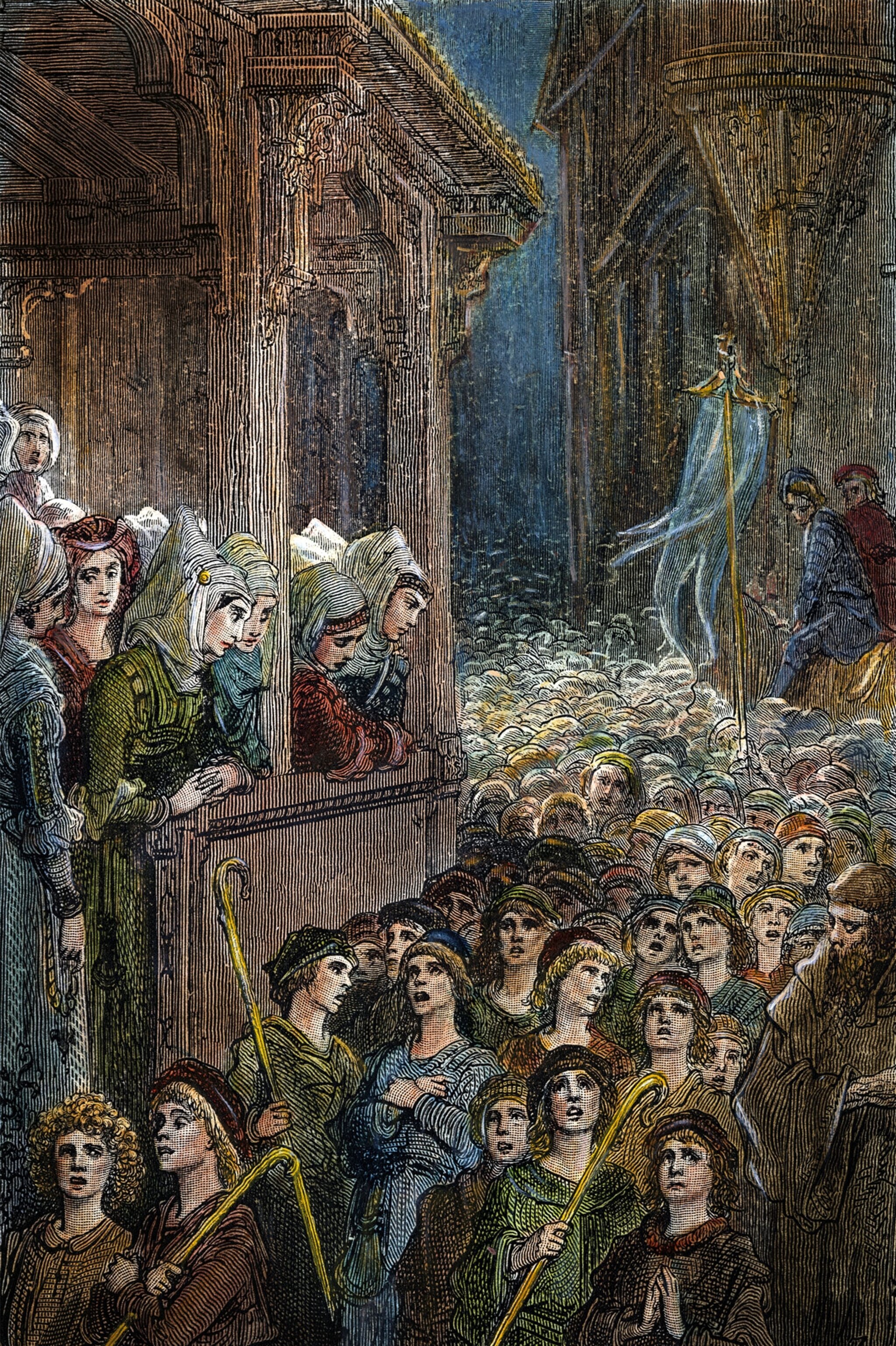 The Children's Crusade set out for the Holy Land in 1212. It never arrived.