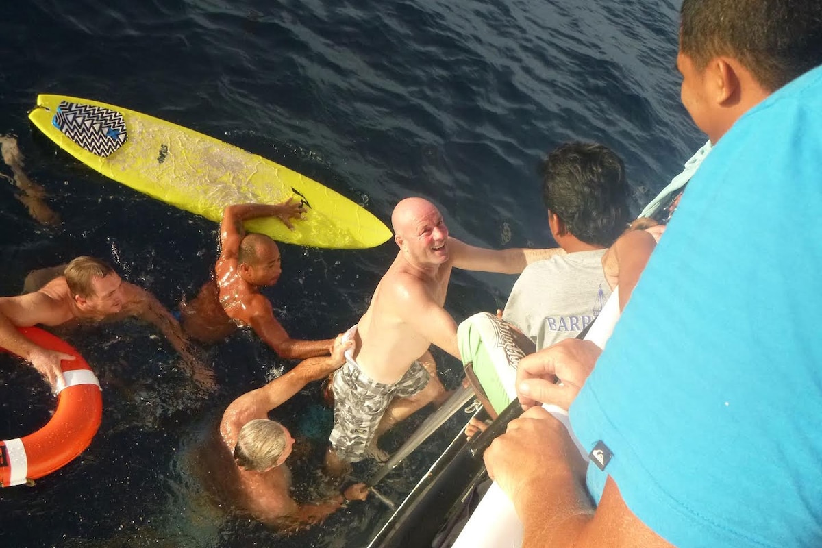 Brett Archibald Fell Into Shark-Infested Waters and Survived