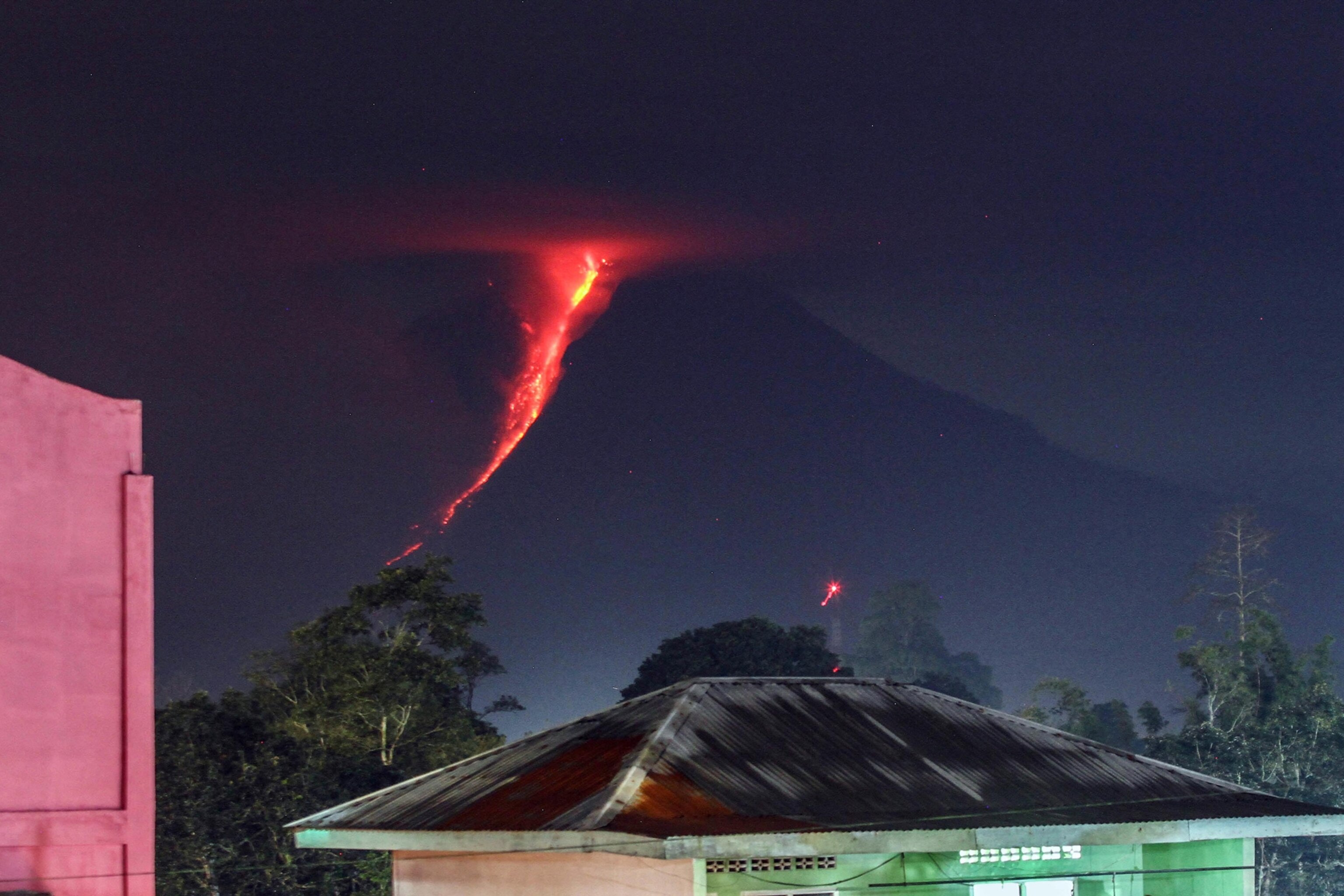 Dramatic photos of volcanoes in action around the world