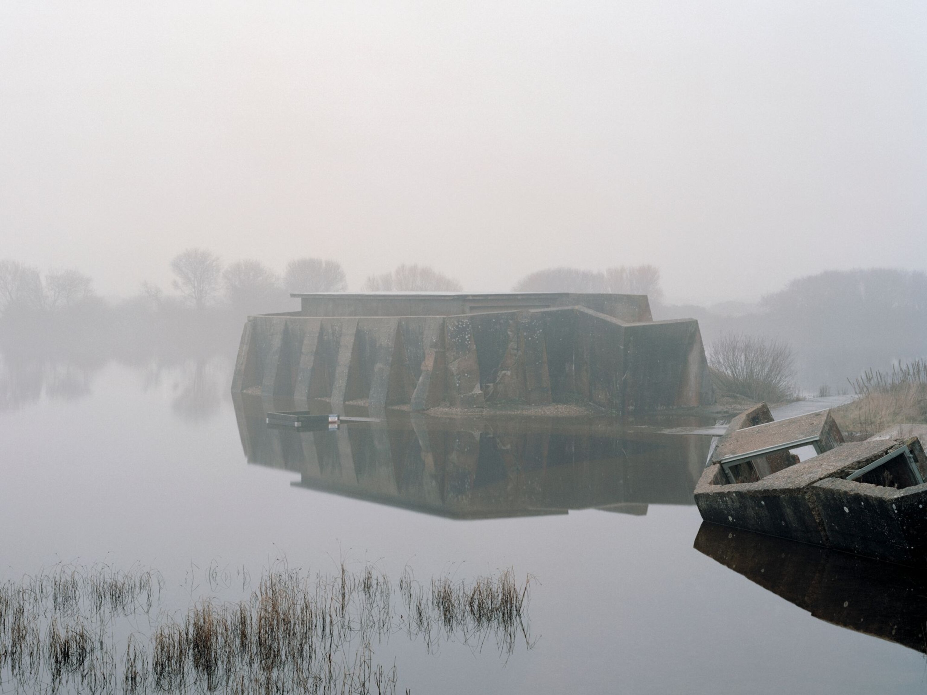 These ruins are a potent legacy of war on the landscape