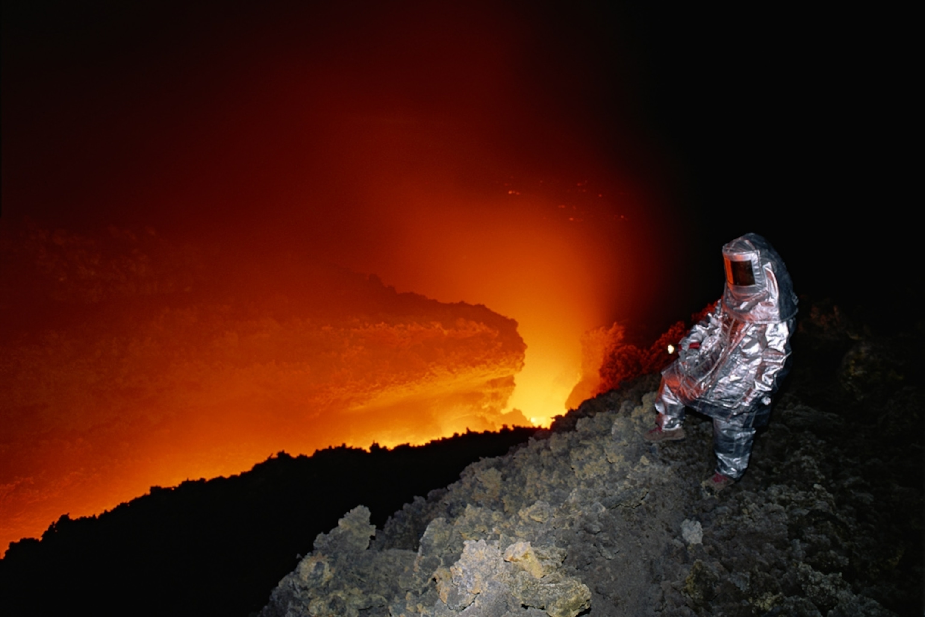 Pictures: Mount Etna Erupts Overnight