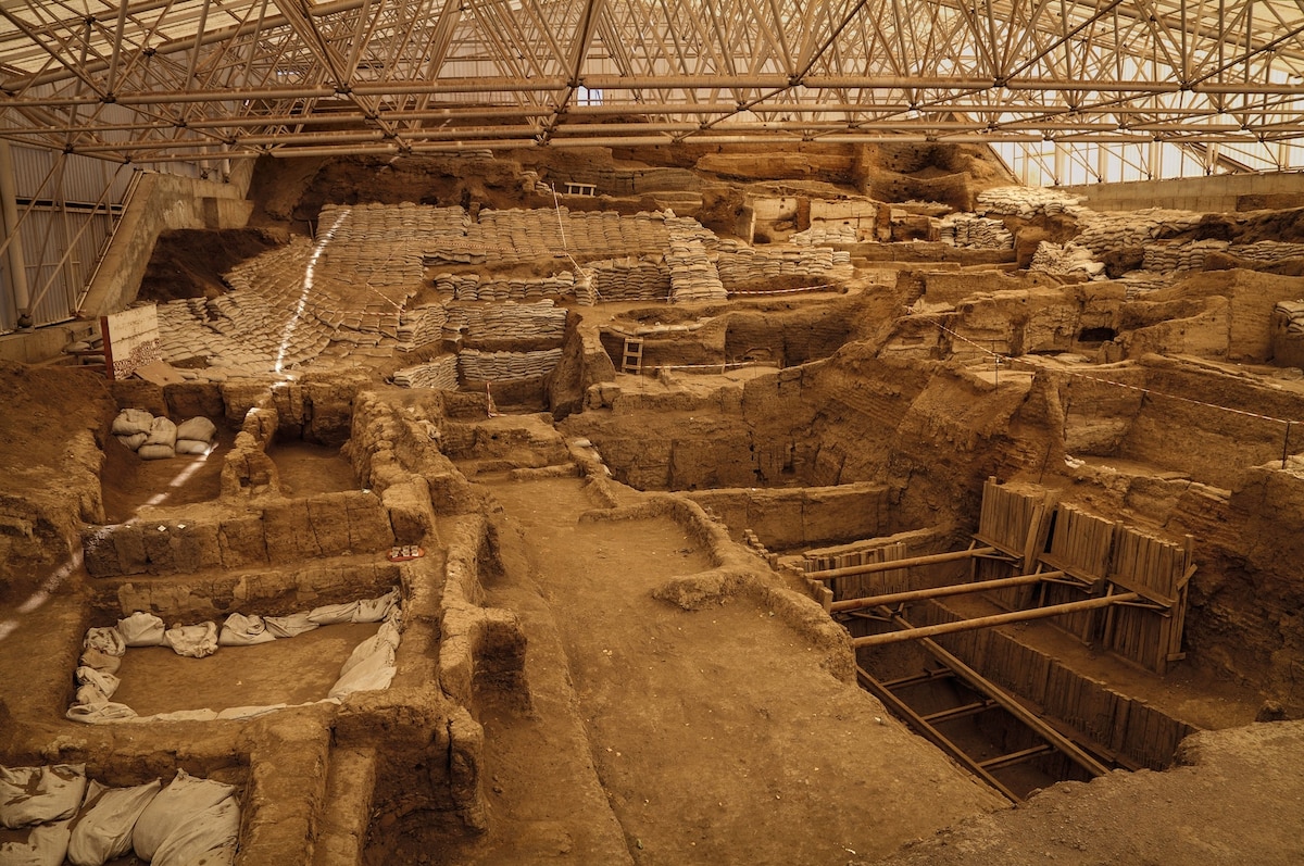 Çatalhöyük, Turkey's Stone Age settlement that took the first steps ...