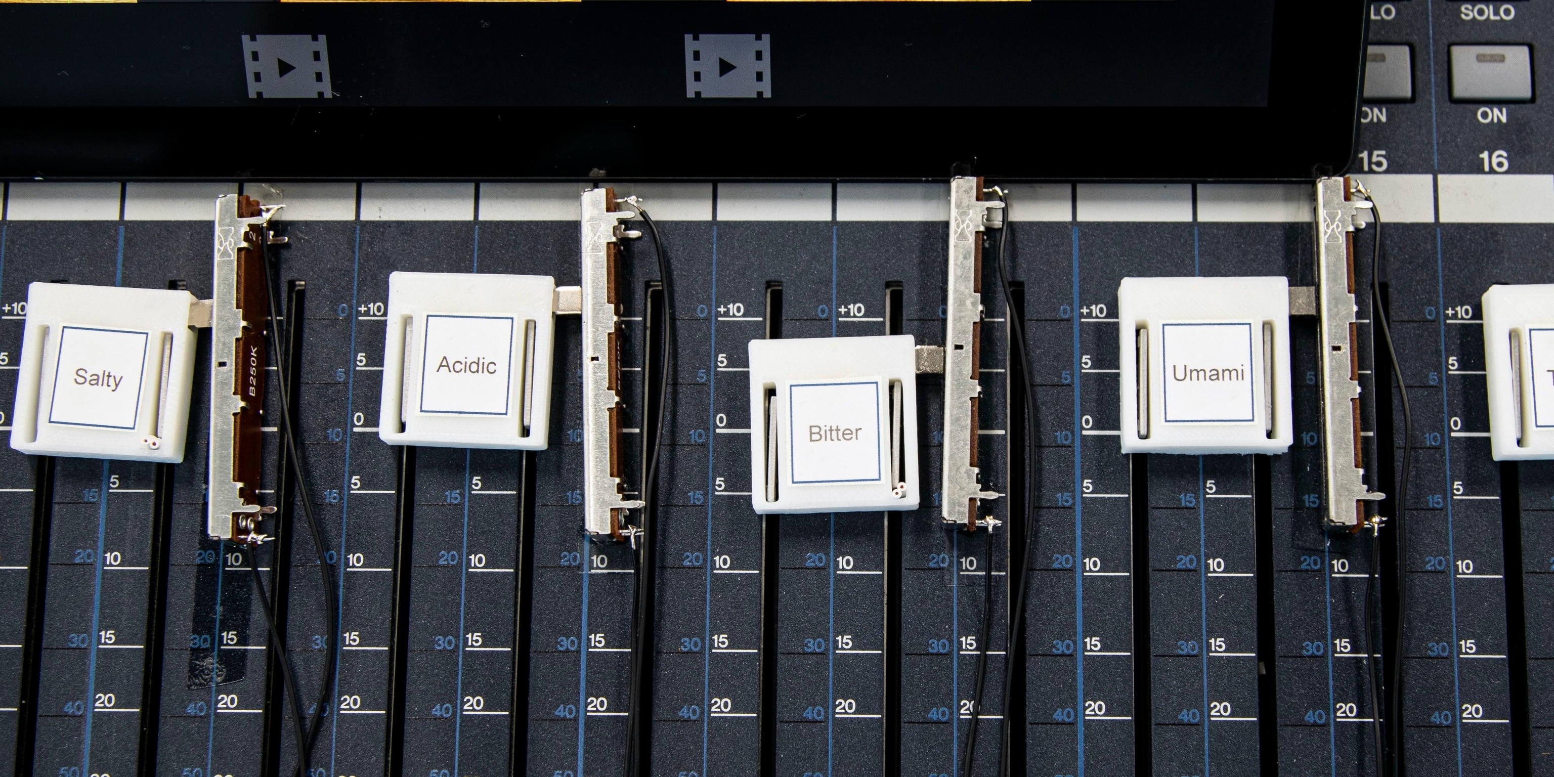 Recording and reproducing taste