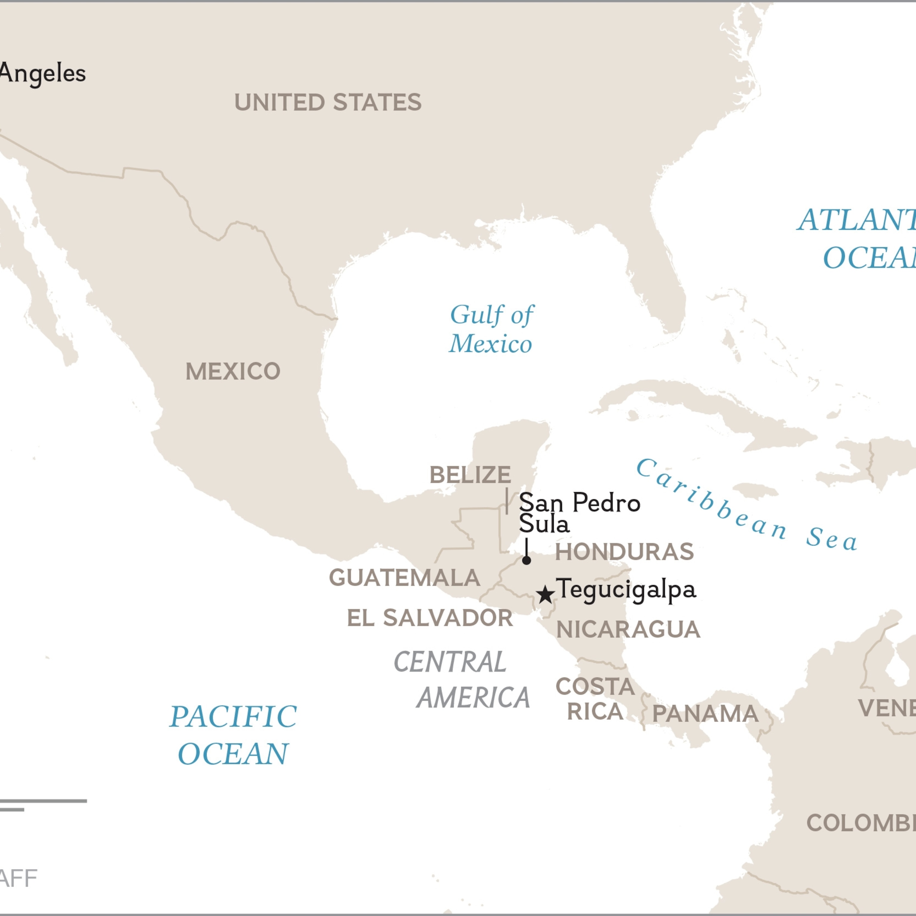 Mara Salvatrucha Map