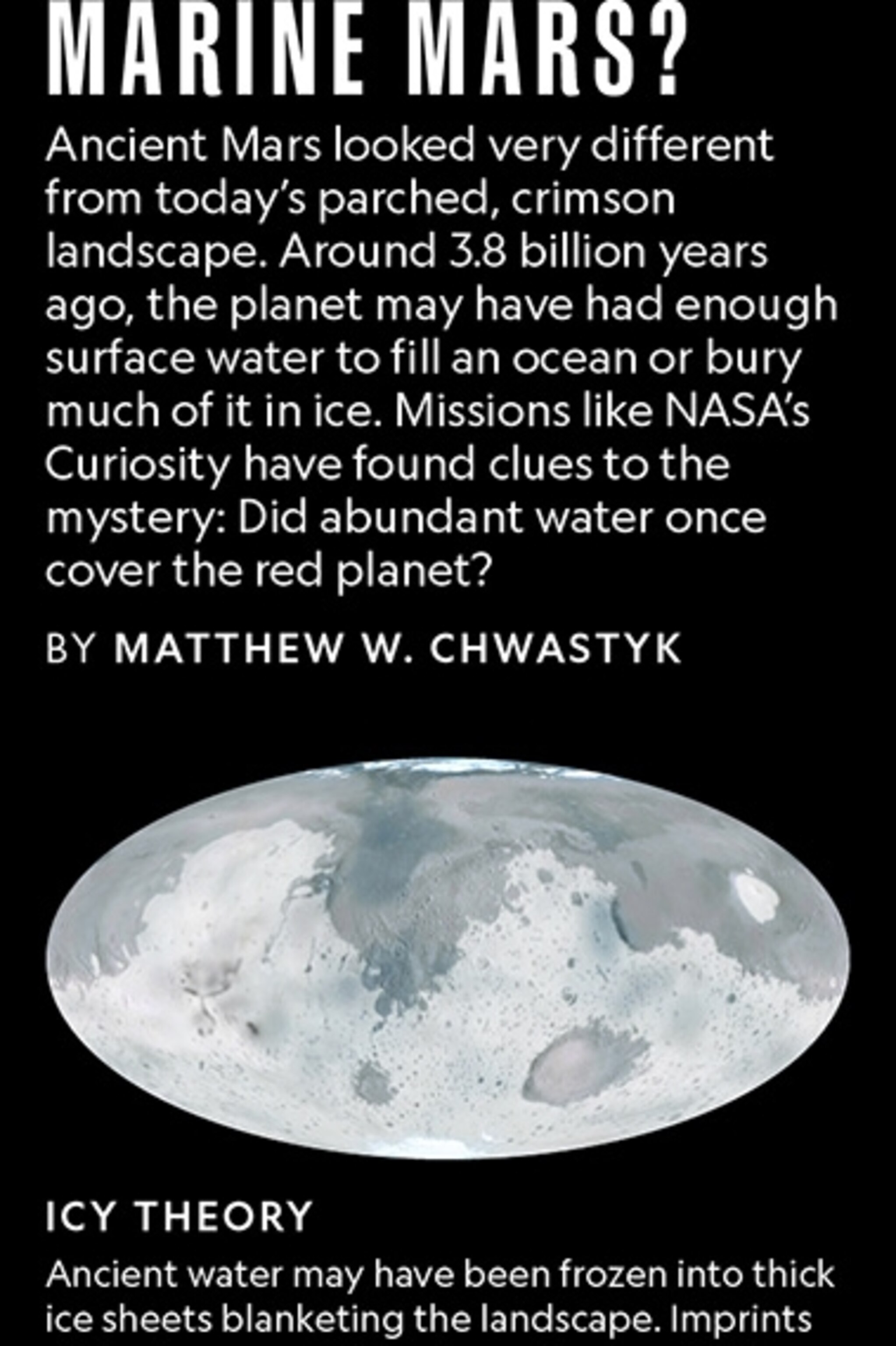 Rivers may have flowed on Mars for longer than anyone realized