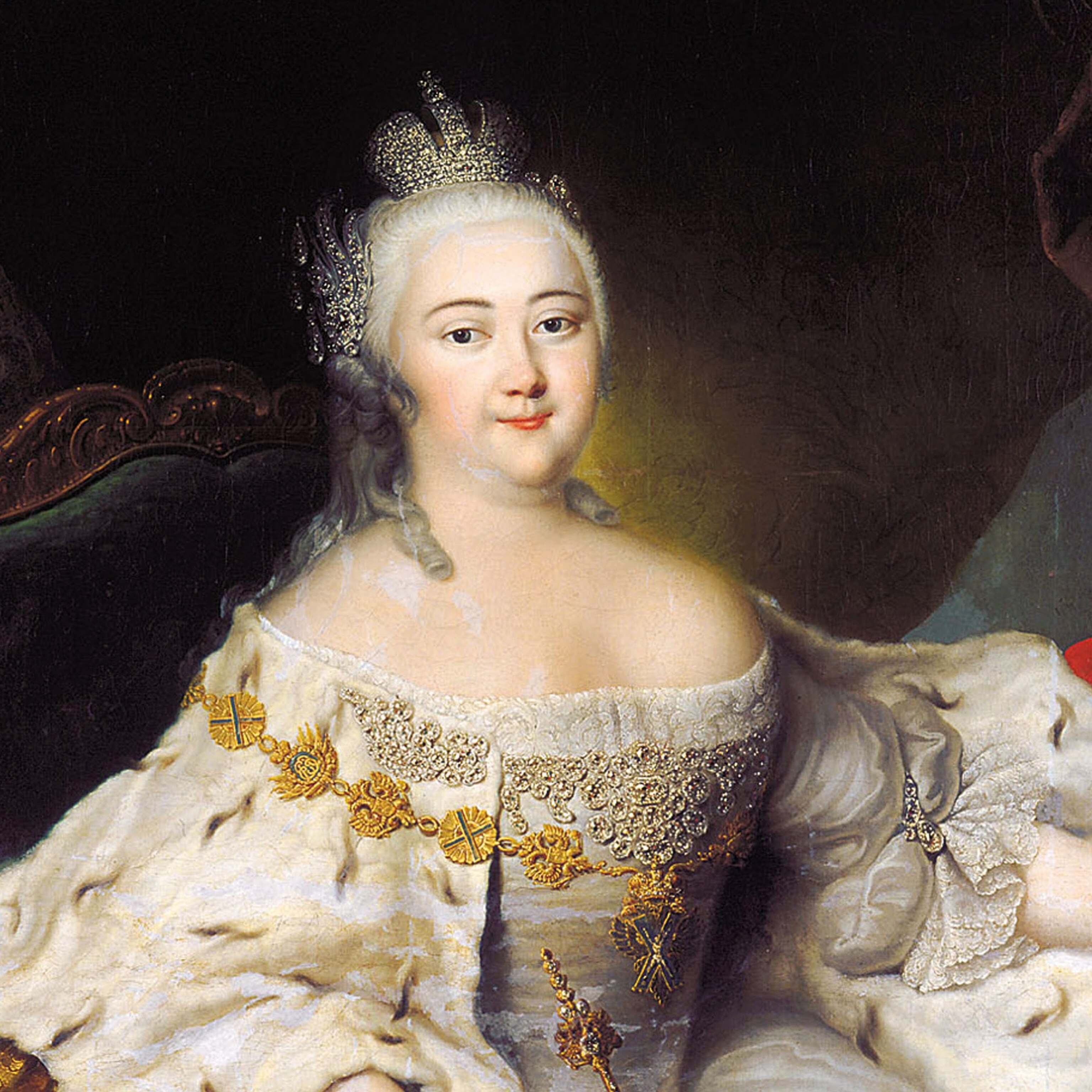 Catherine the Great crushed a pretender princess to the throne