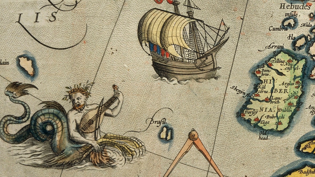 King Arthur's Avalon, Sandy Island, and Other Imaginary Islands On Maps ...