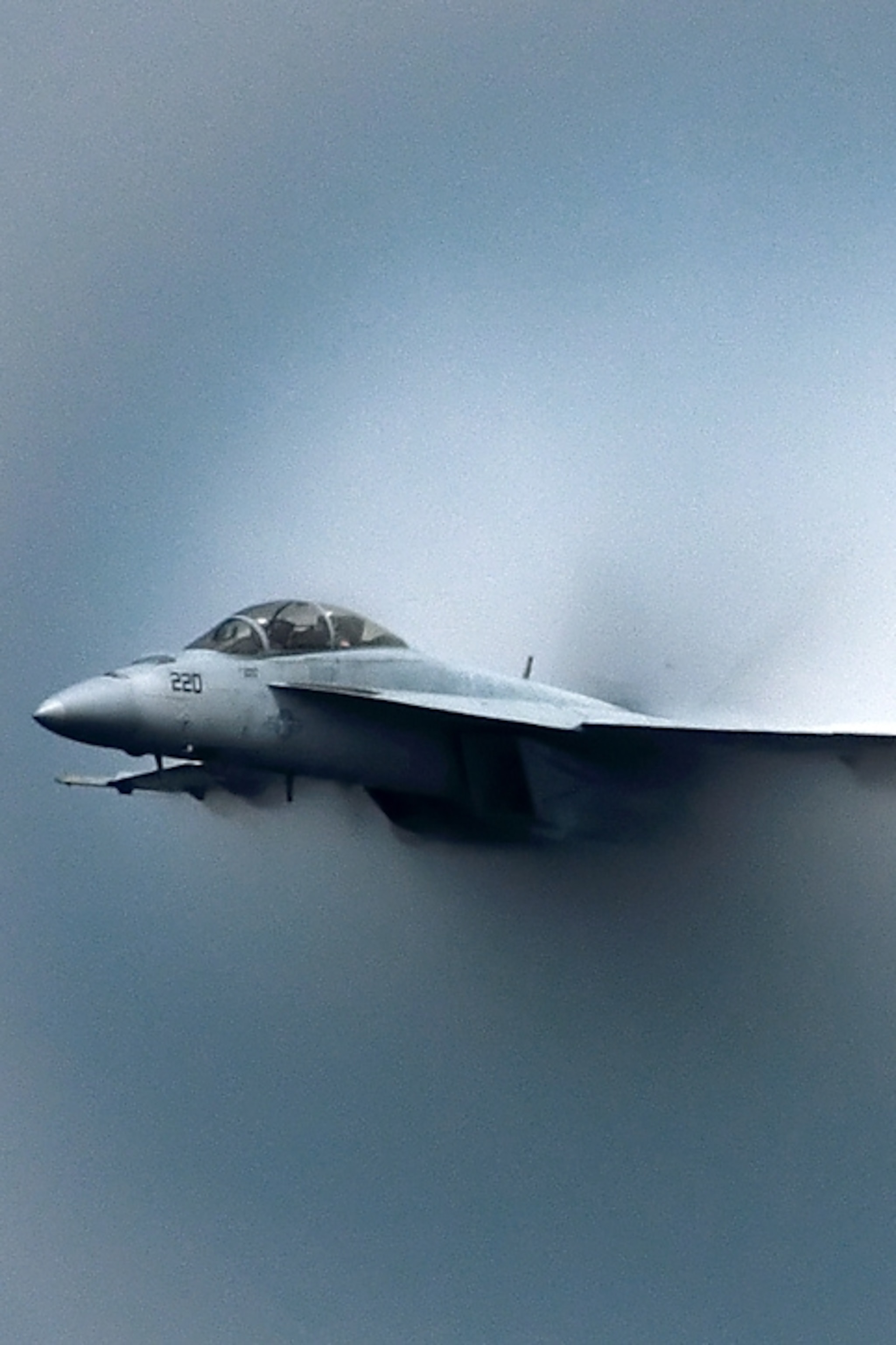 F18 Super Hornet Breaking Sound Barrier