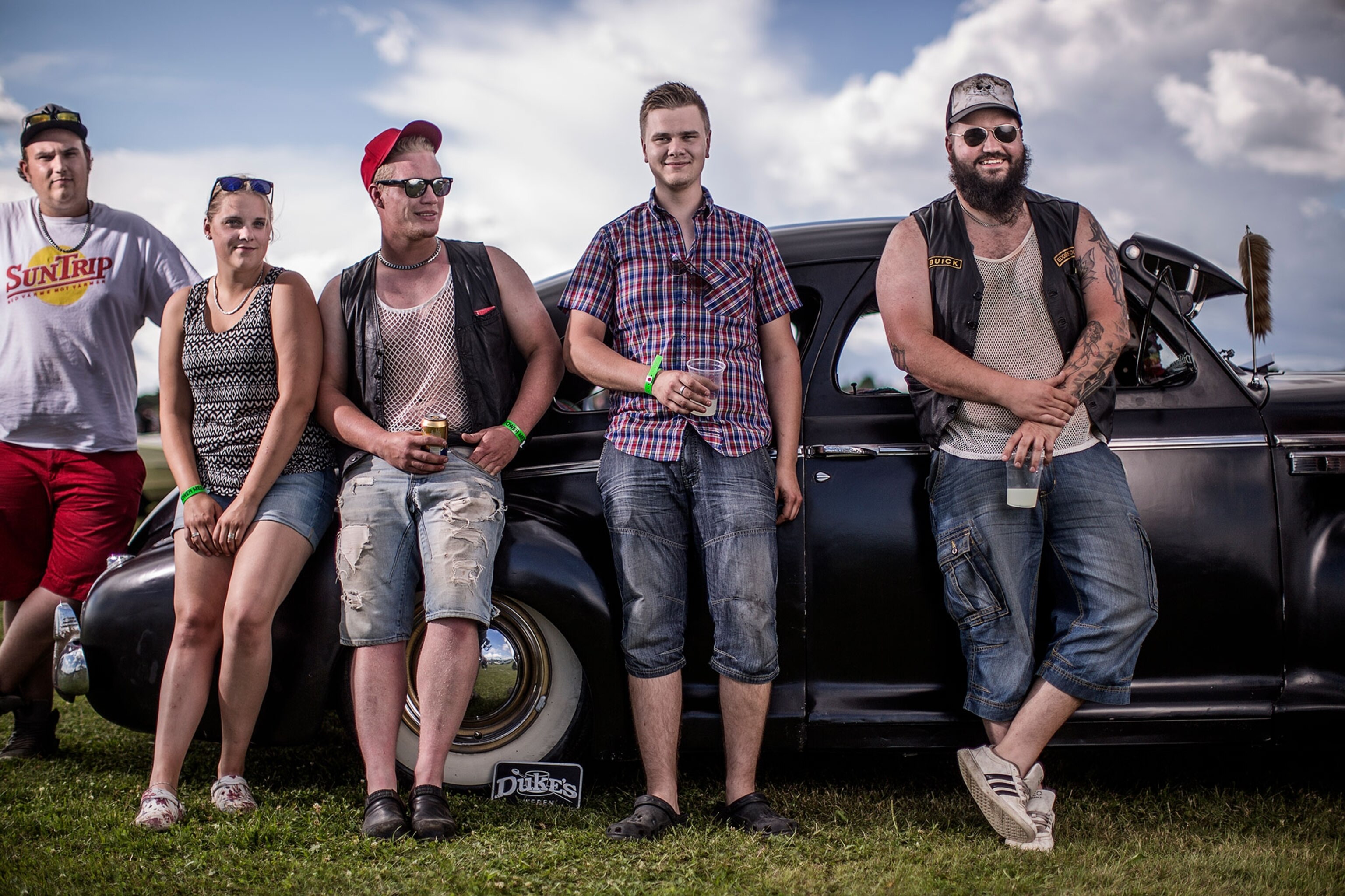 The Classic Cars of Swedish "Greasers"